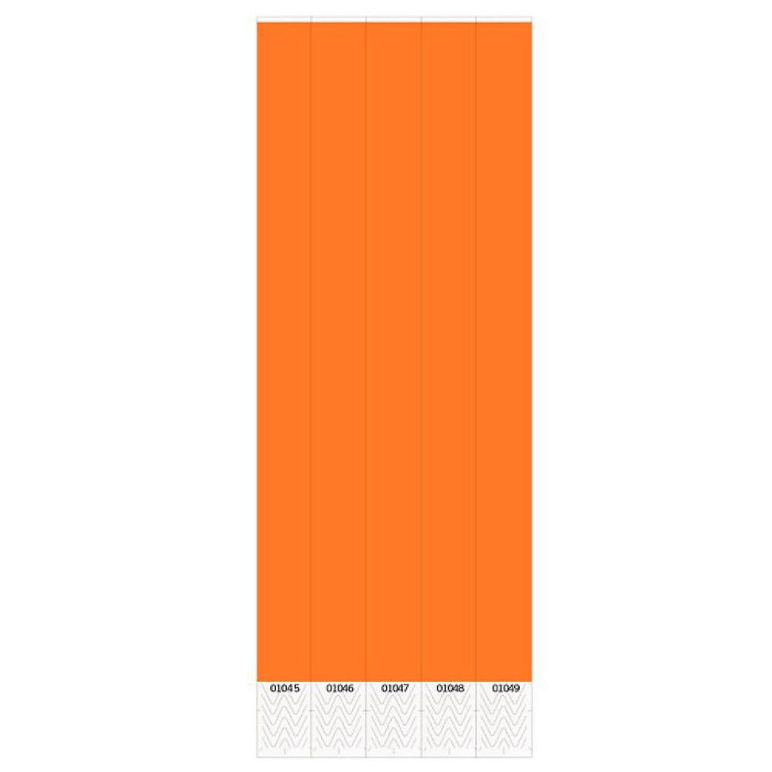 Beistle - Solid Color Wristbands - Orange - 6 Pack | Oriental Trading