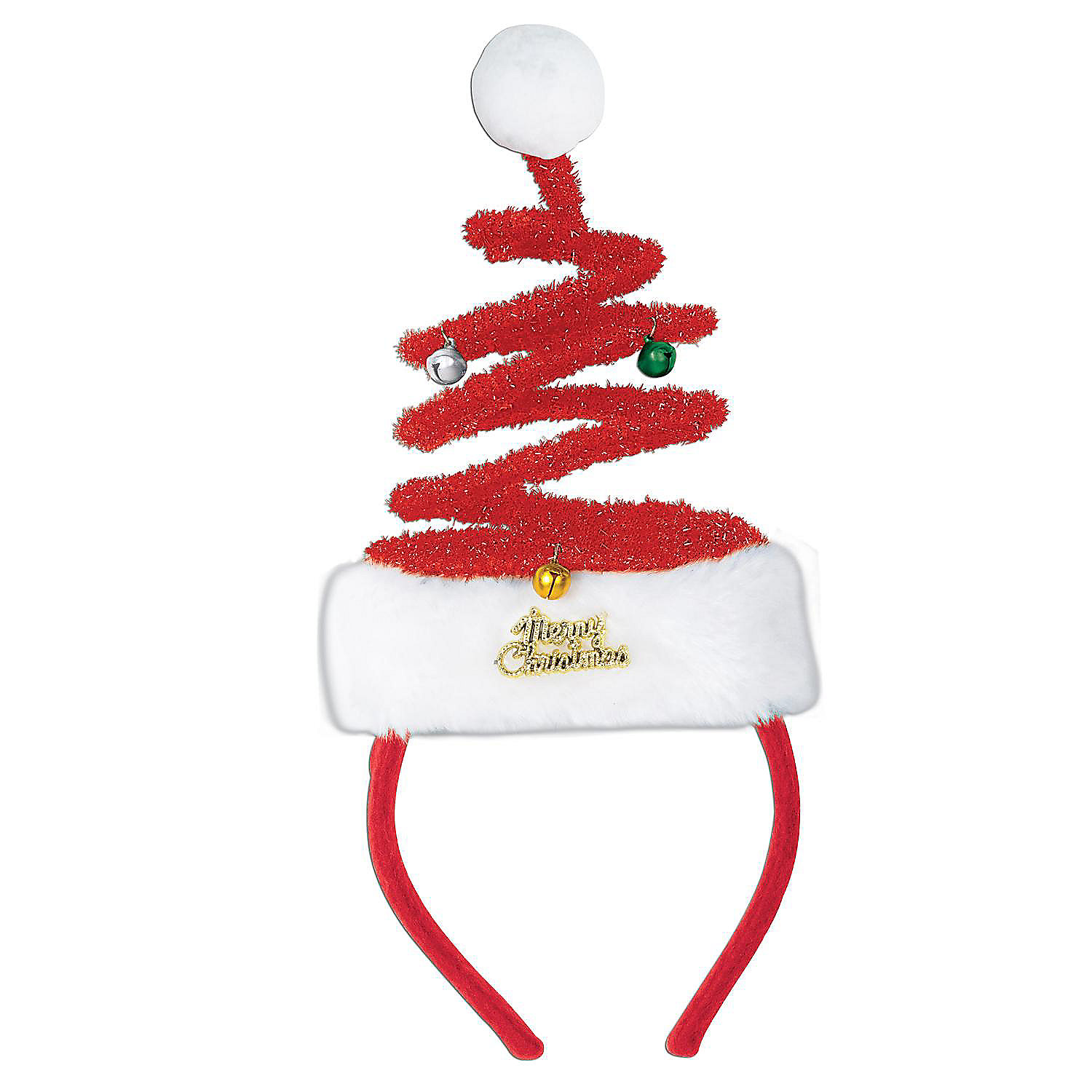 Beistle - Springy Santa Headband - 12 Pack