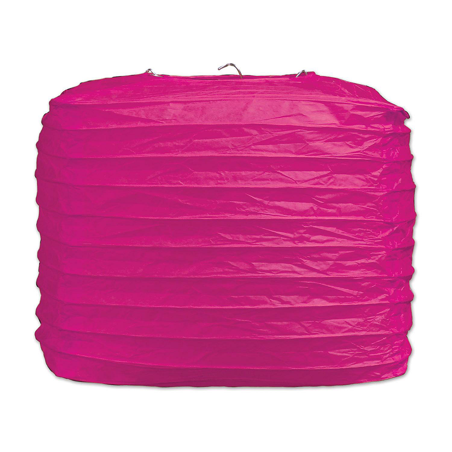 Beistle - Square Paper Lanterns - Pink - 12 Pack | Oriental Trading