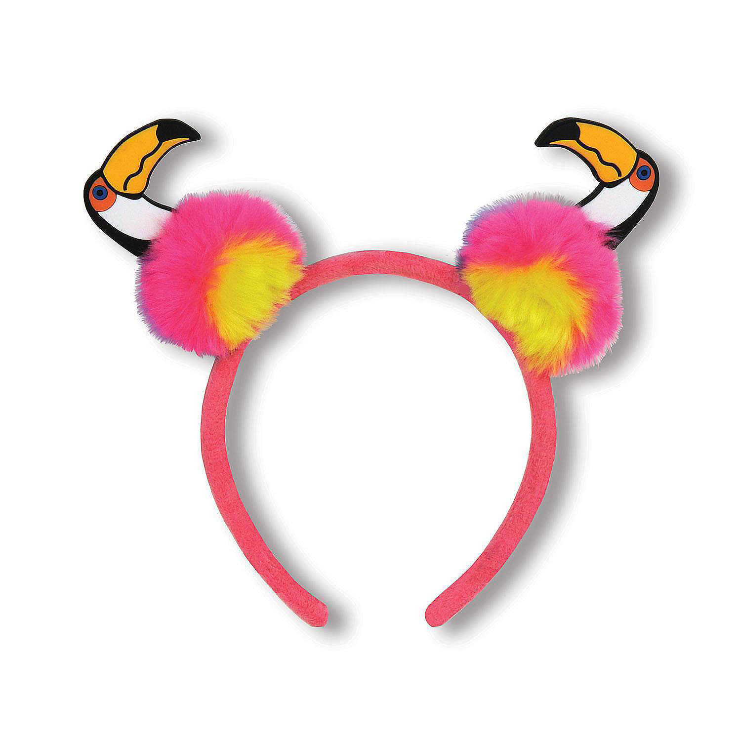 Beistle - Toucan Pom-Pom Headband - 12 Pack | Oriental Trading