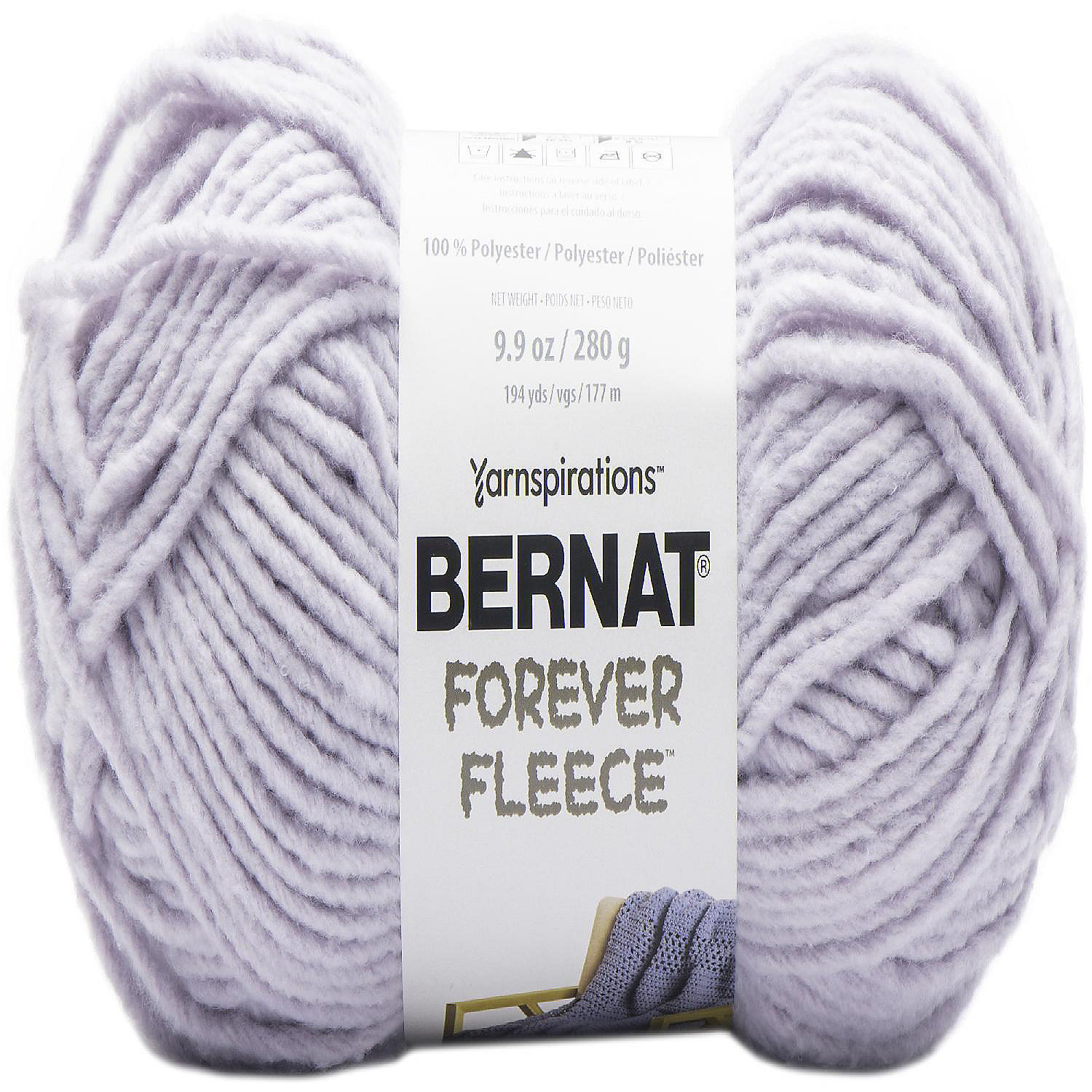 Bernat Forever Fleece Yarn-Lavender