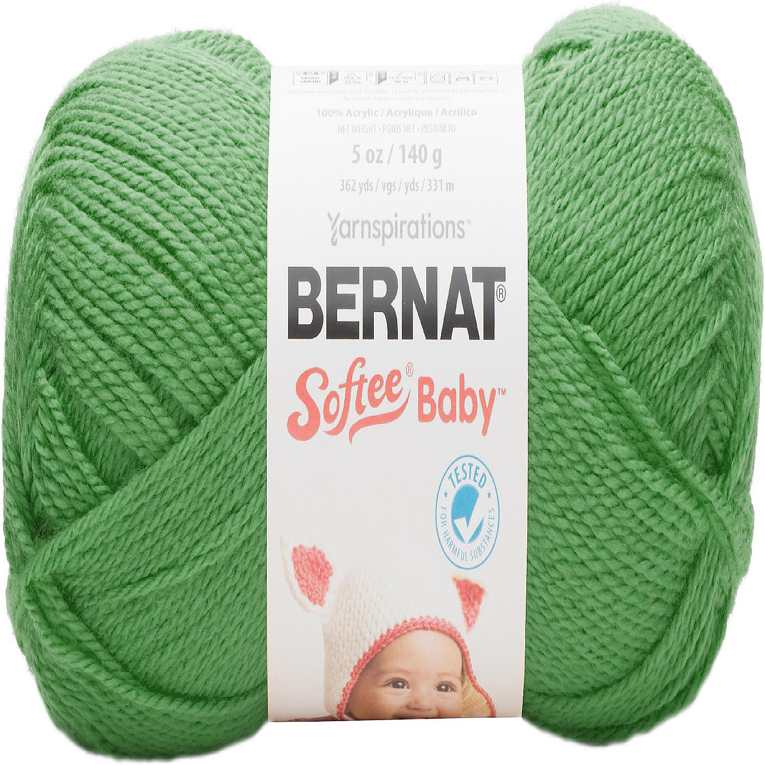 Bernat Softee Baby Yarn-Grass Green