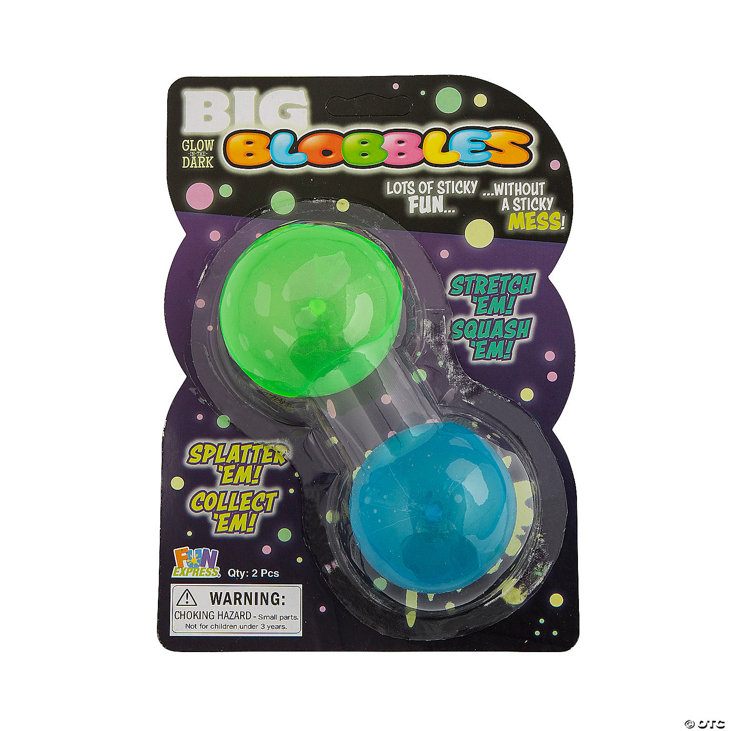 Big Glow-in-the-Dark Blobbles