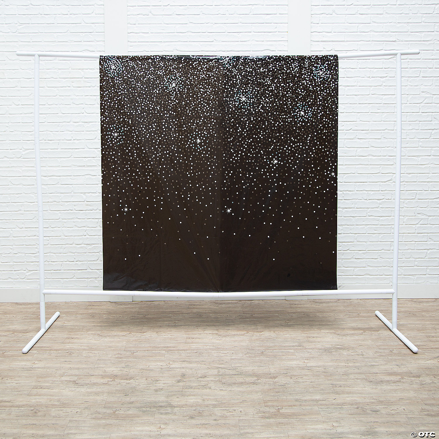 Black & White Backdrop Banner Kit - 2 Pc. | Oriental Trading