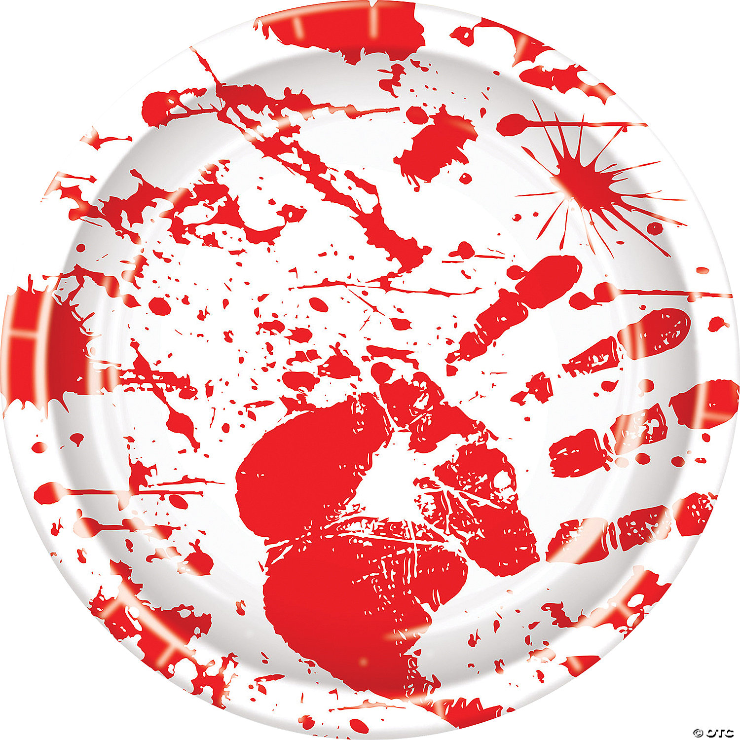 Bloody Handprint Plates | Oriental Trading