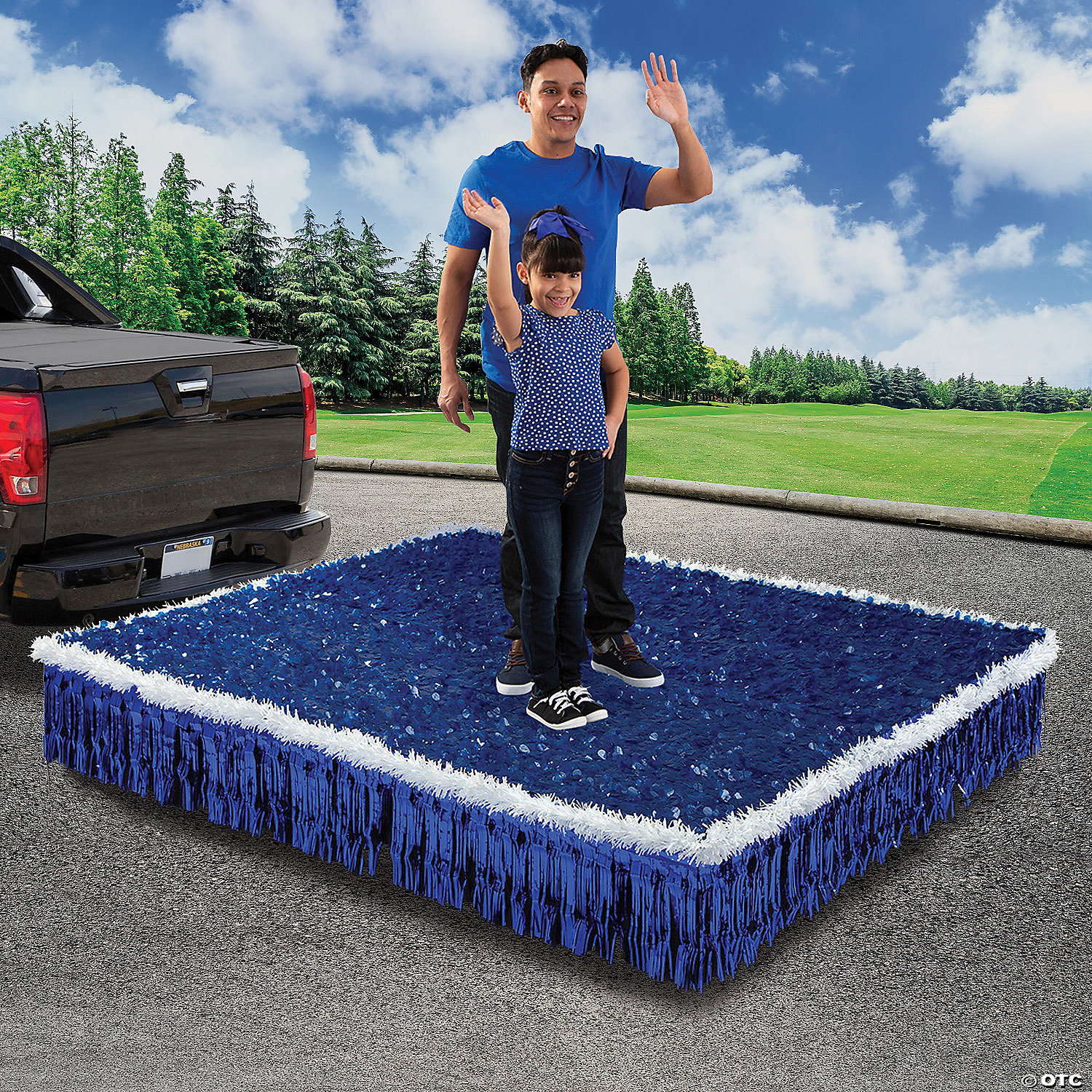 Blue Parade Float Decorating Kit - 8 Pc. | Oriental Trading