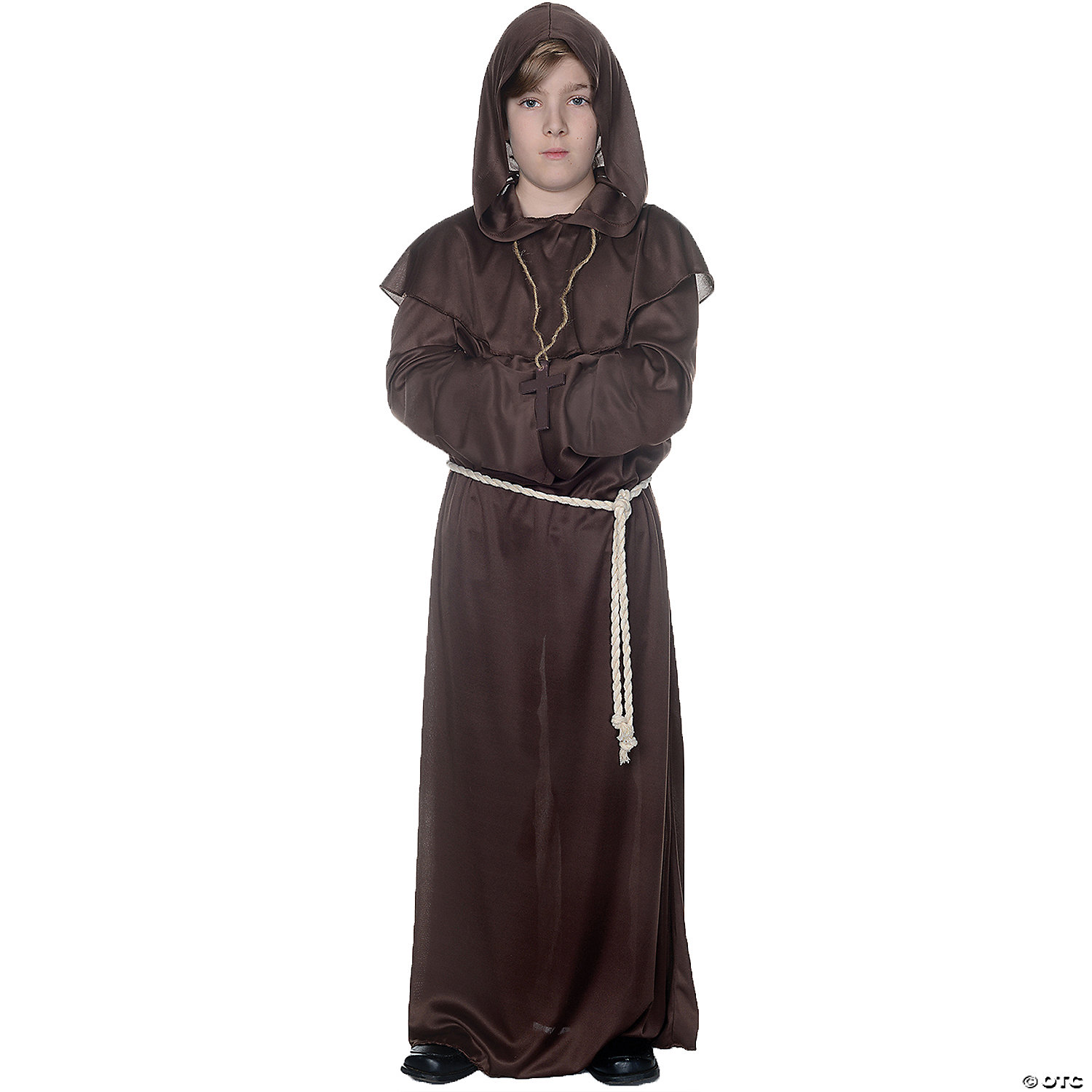 Boy's Brown Monk Robe | Oriental Trading
