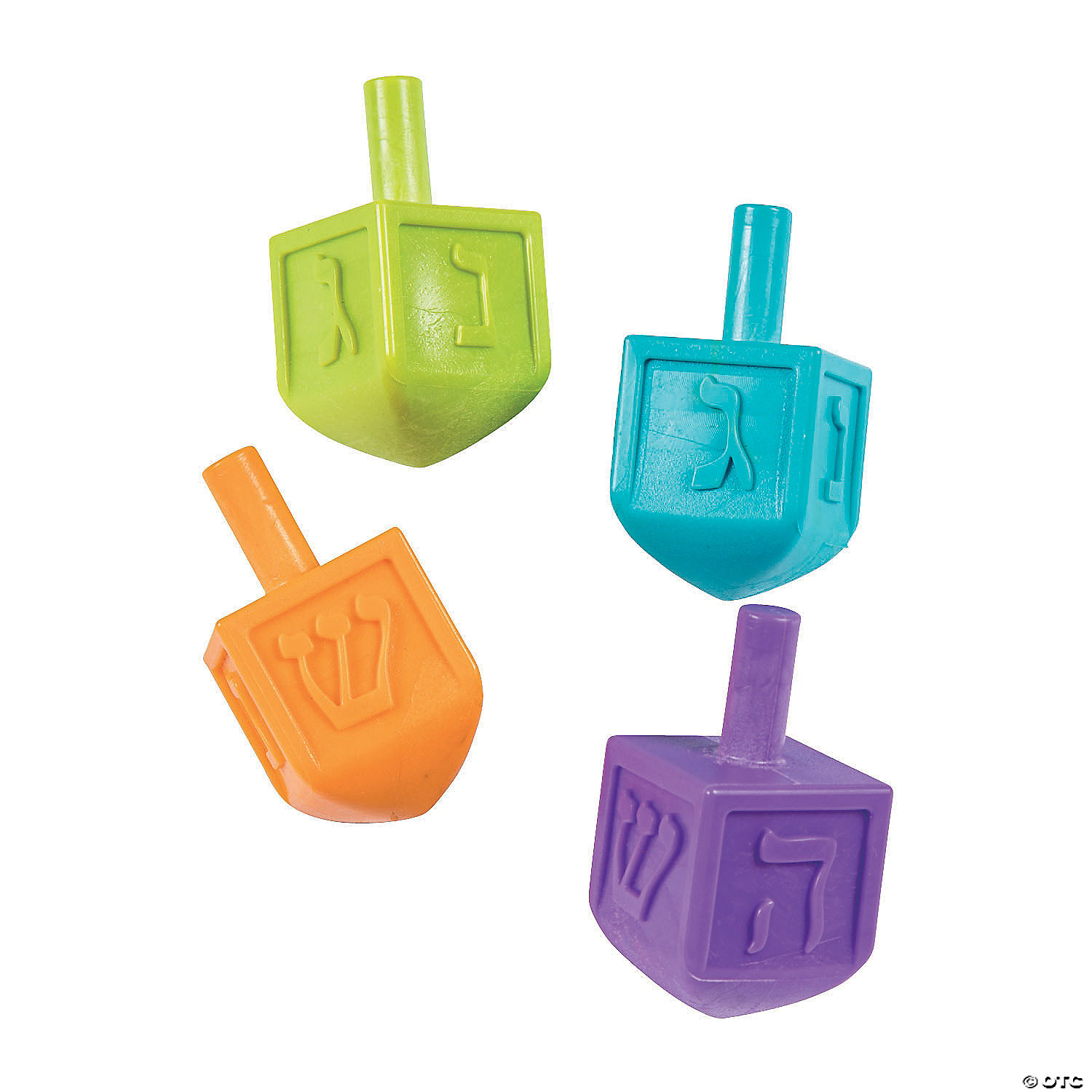 Bright Color Dreidels | Fun Express