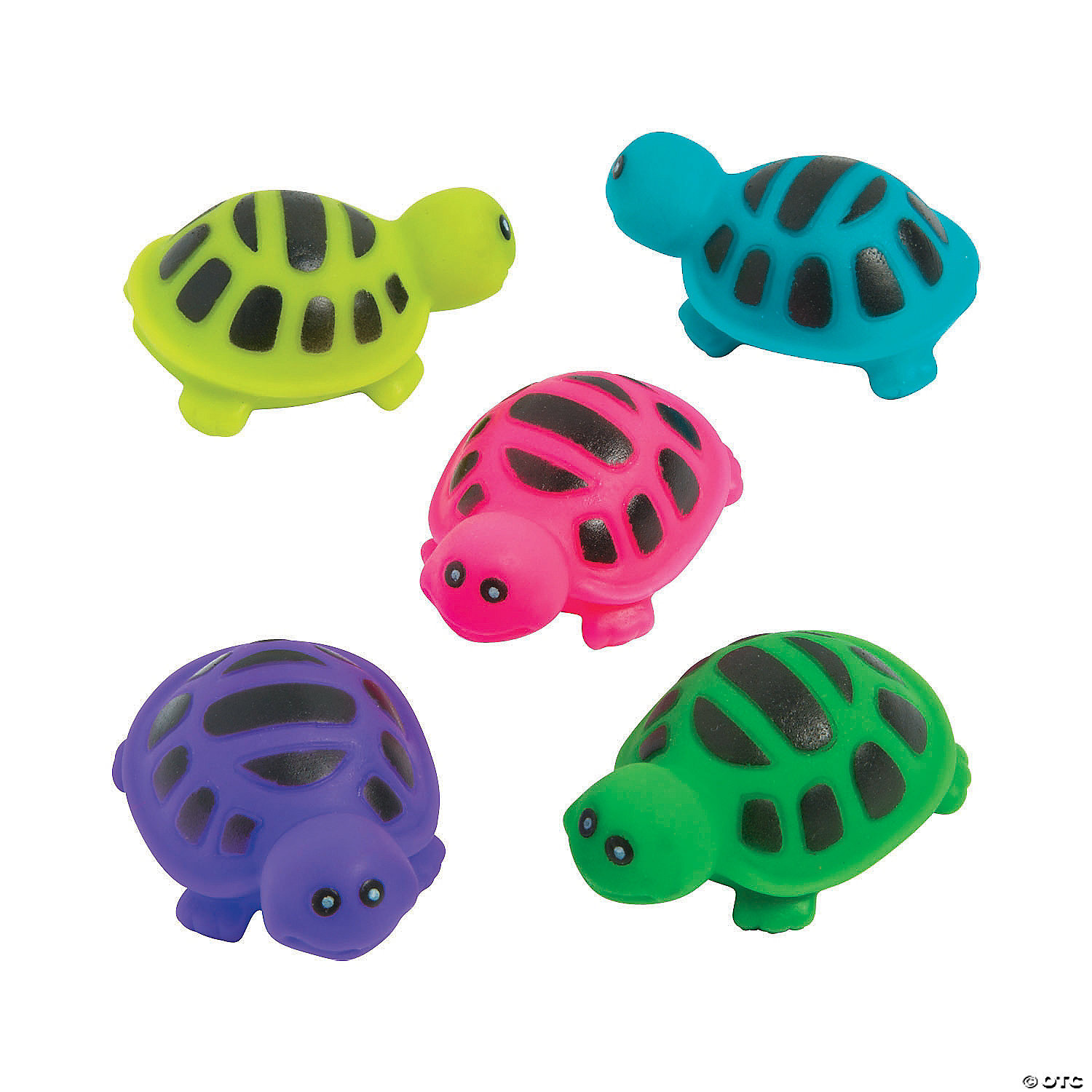 Bright Color Turtle Characters