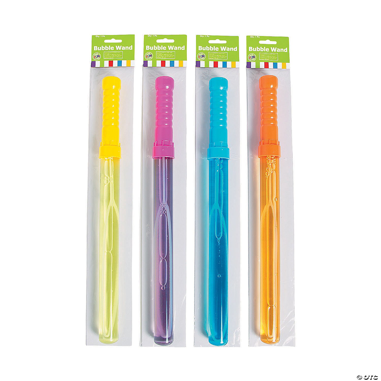 Bright Colors Big Plastic Bubble Wands