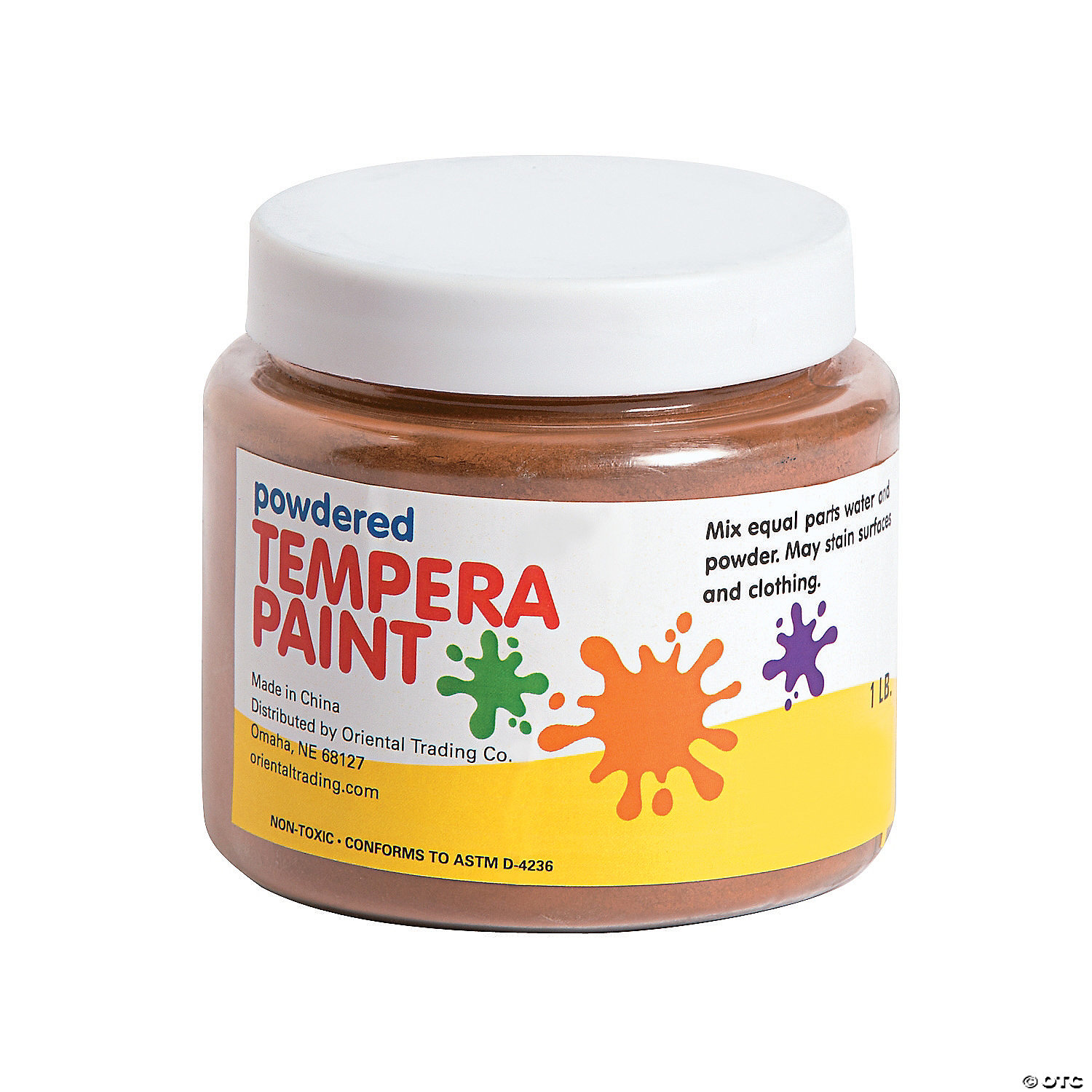 Brown Powder Tempera Paint | Fun Express
