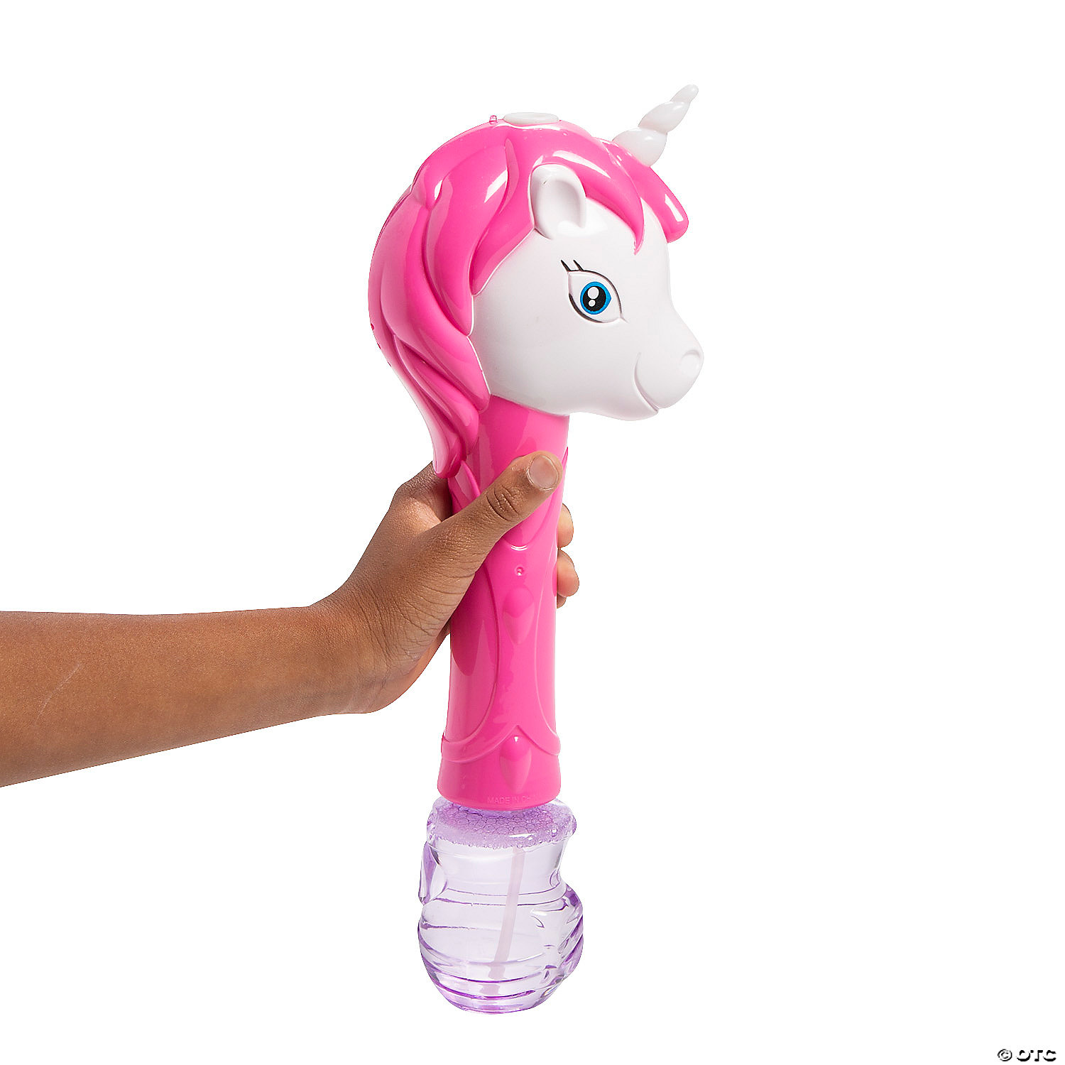 Bubble On! Plastic LED Unicorn Bubble Wands