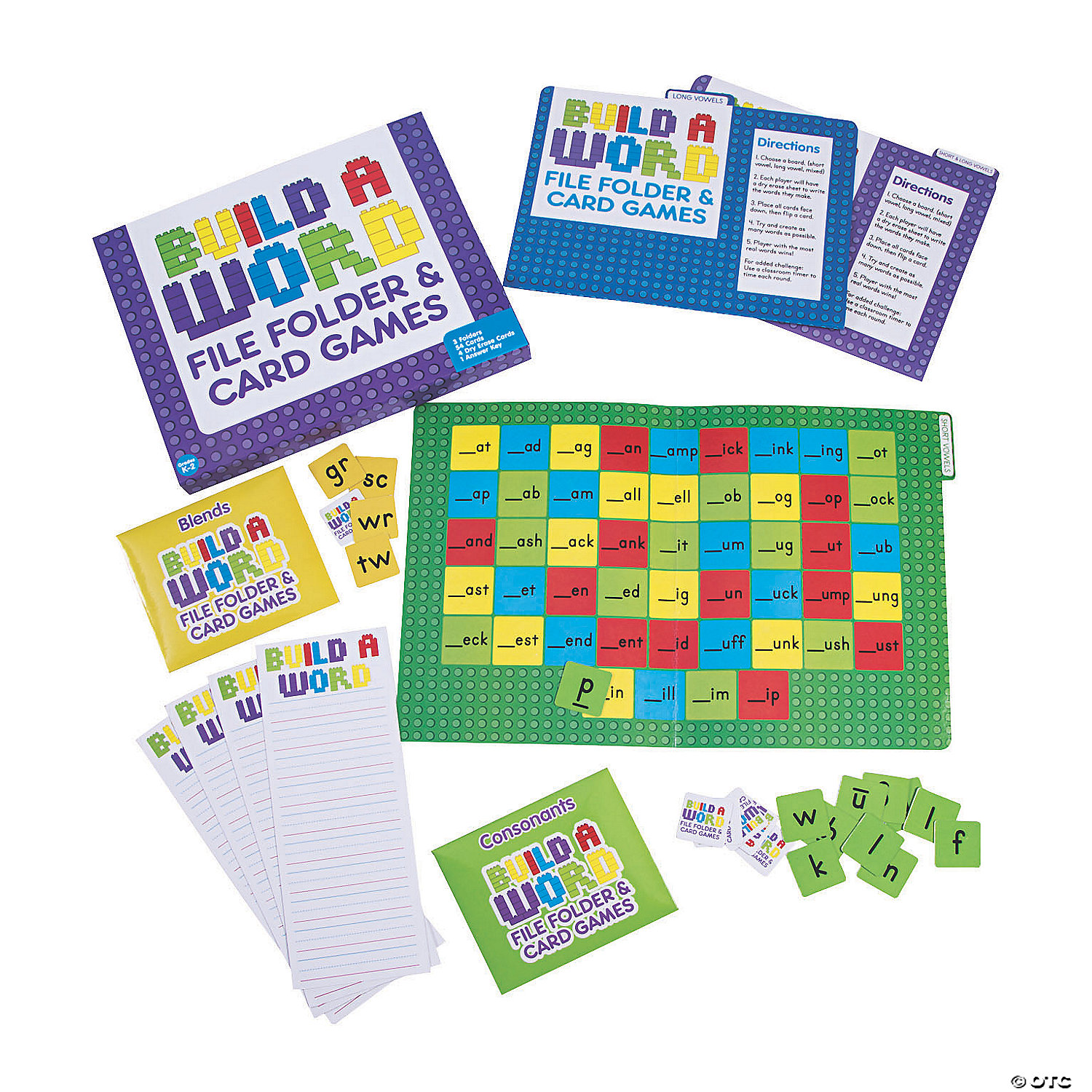 Build-a-Word File Folder Game - Discontinued