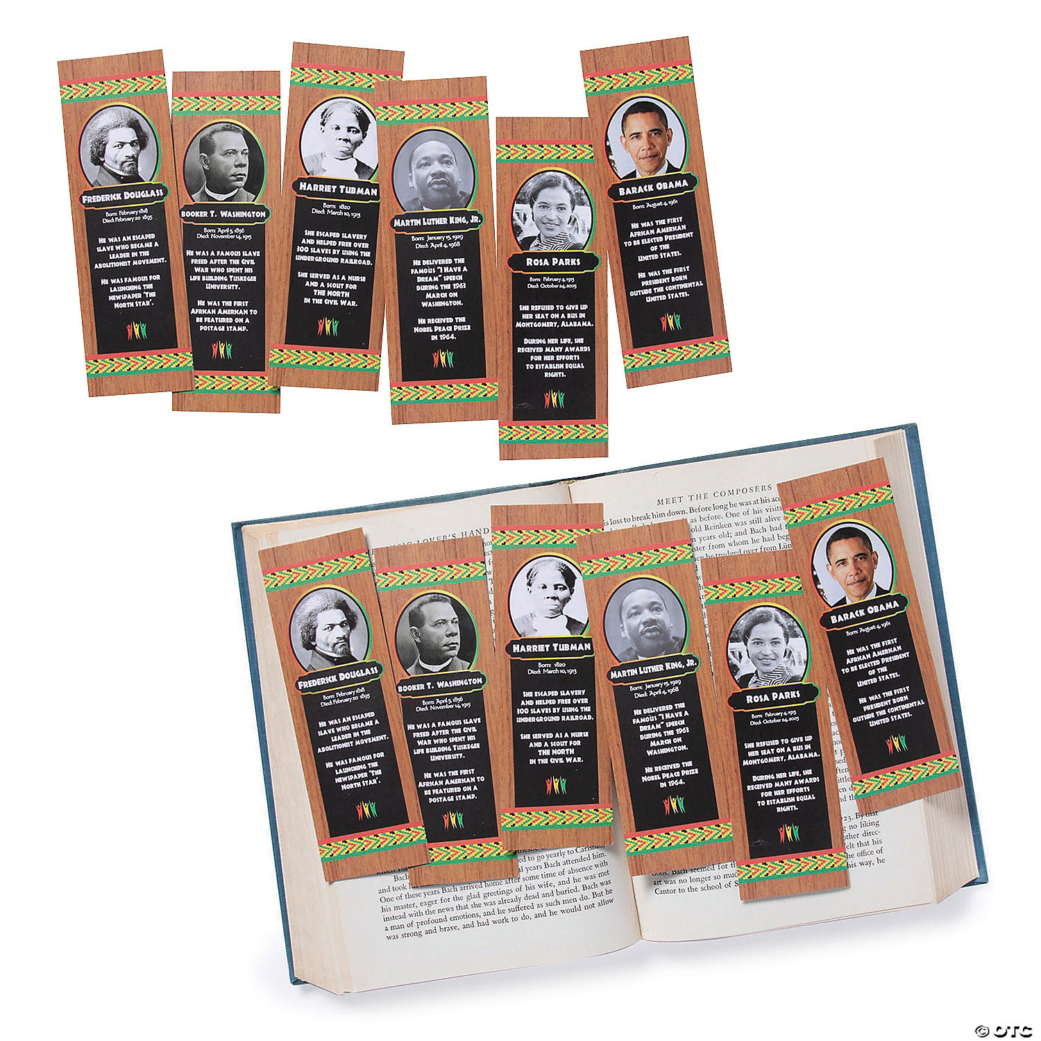 Bulk 144 Pc. Black History Month Bookmarks | Oriental Trading