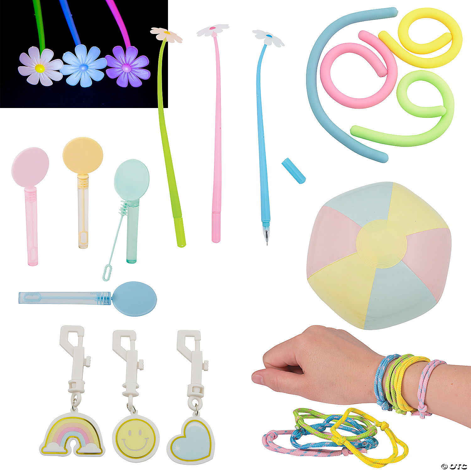 Bulk 144 Pc. Pastel-Colored Handout Assortment | Oriental Trading