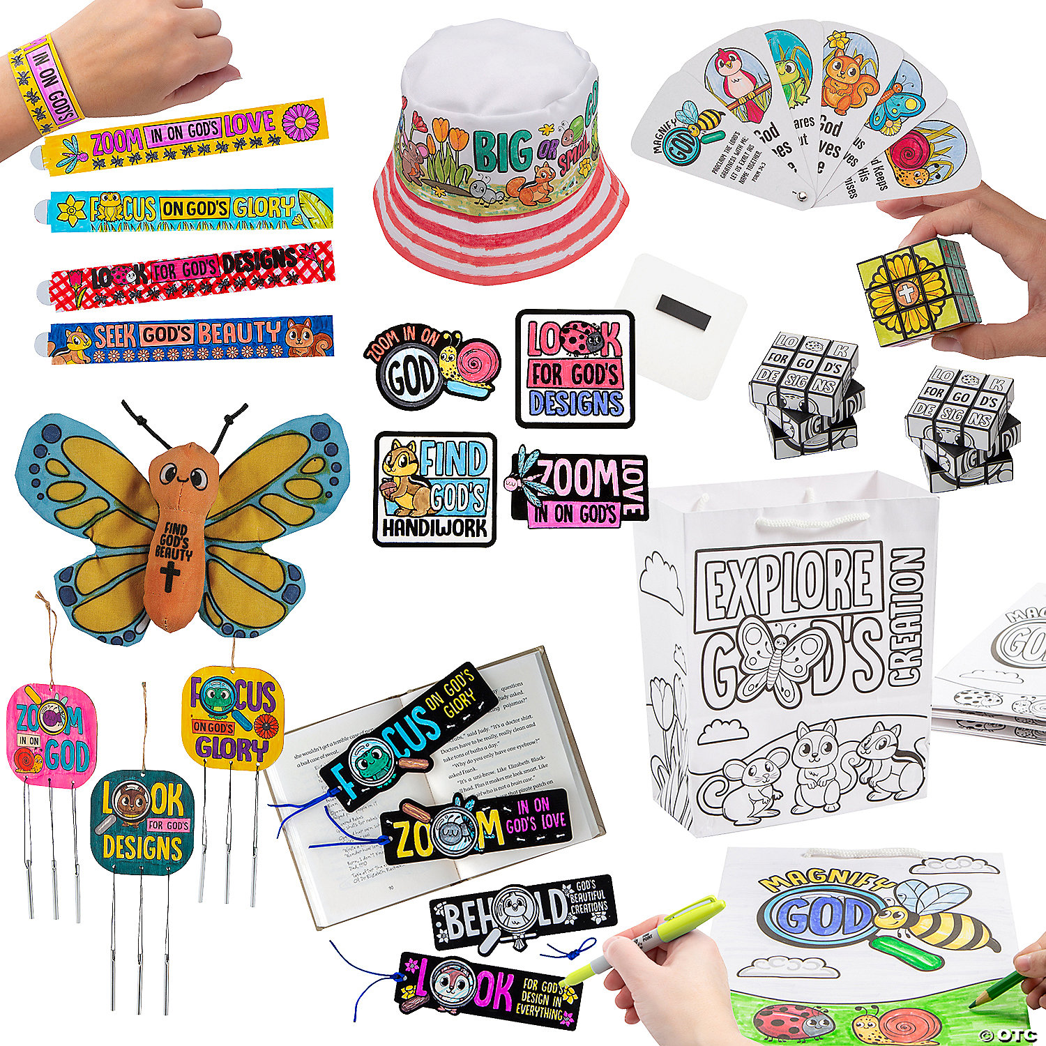 Bulk 146 Pc. Color Your Own Zoom In VBS Mega Activity Assortment