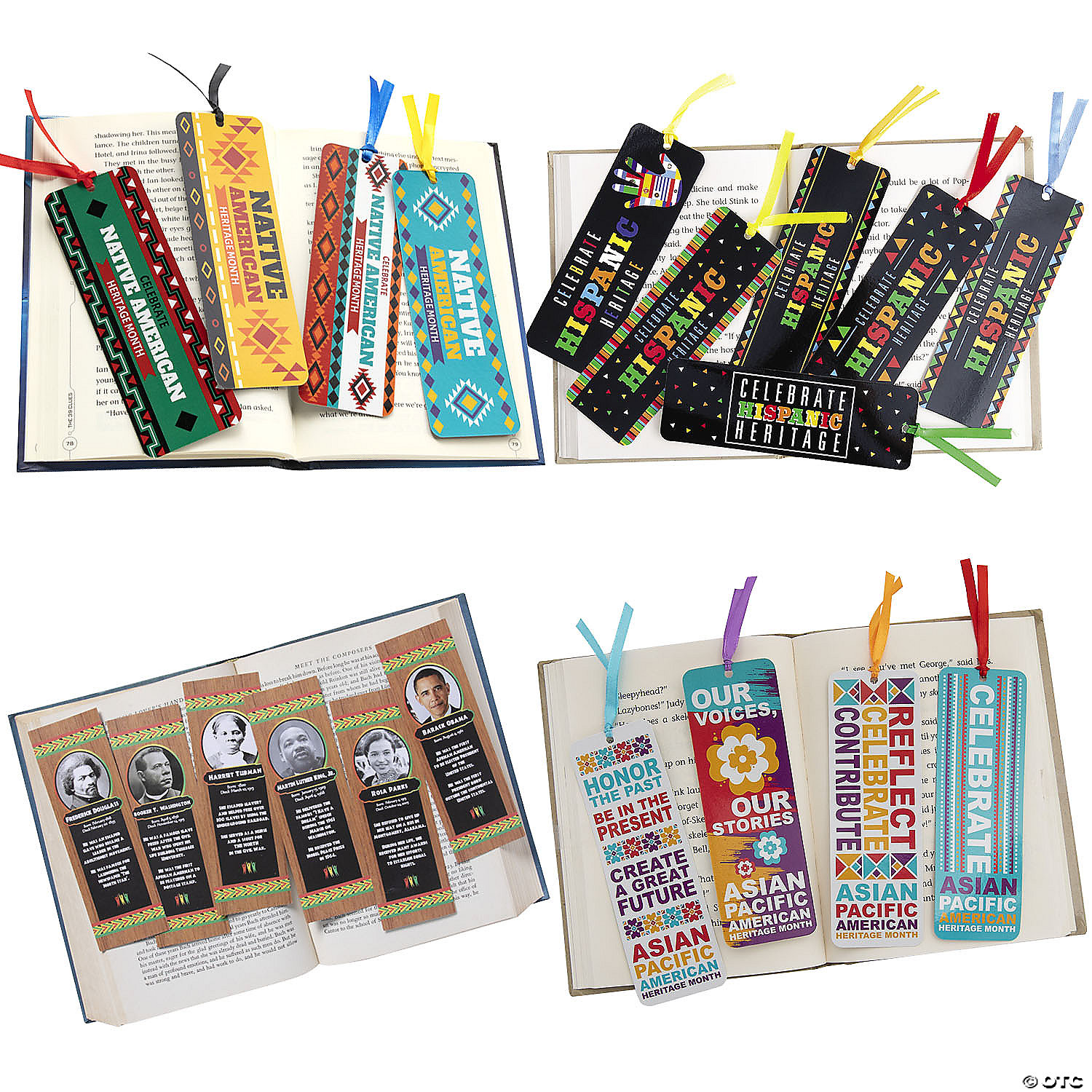 Bulk 192 Pc. Heritage Bookmark Kit Assortment | Oriental Trading