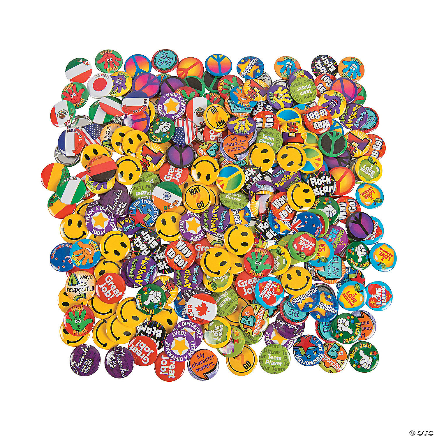Bulk 250 Pc. Mini Button Assortment | Oriental Trading