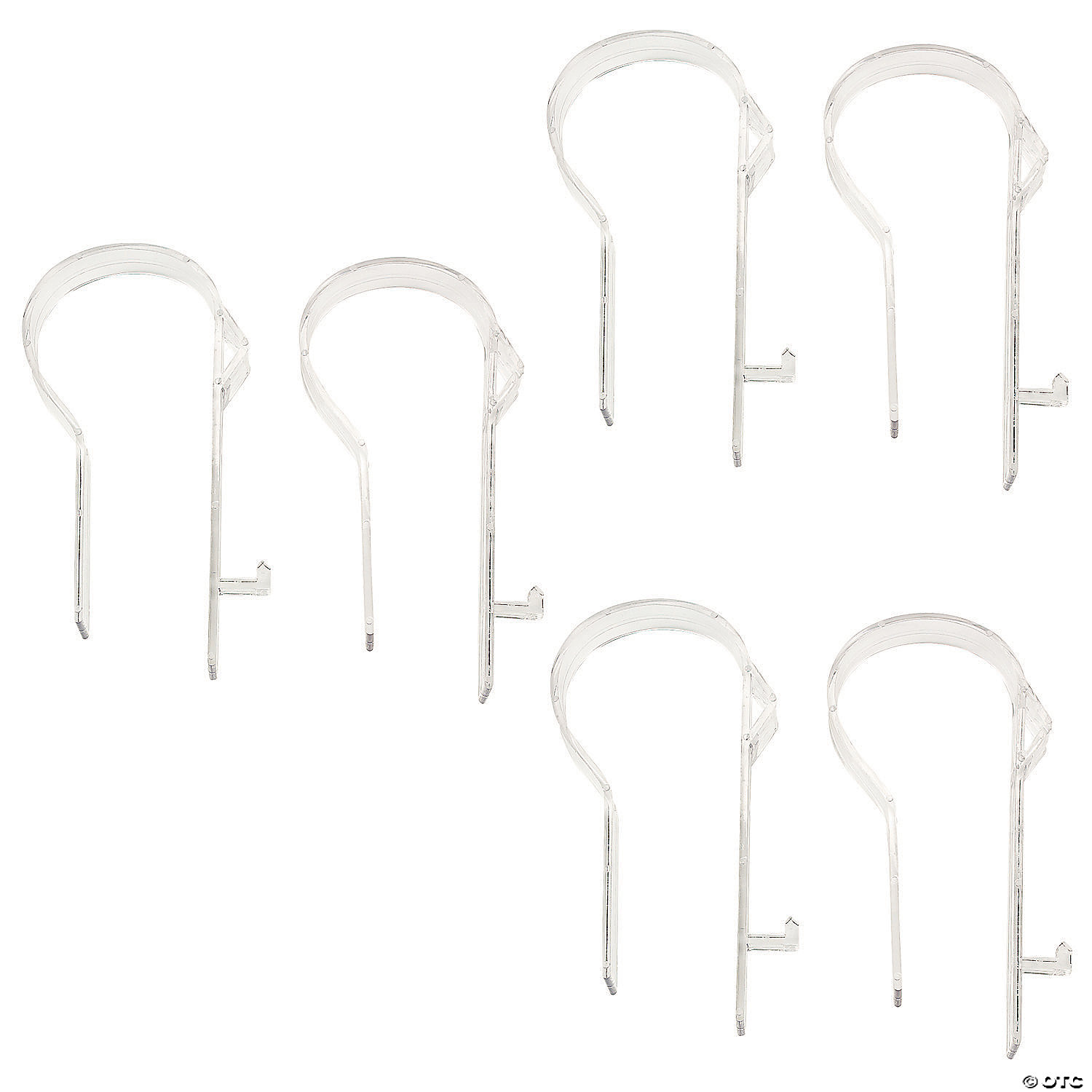 Bulk 48 Pc. Plastic Pew Clips | Oriental Trading