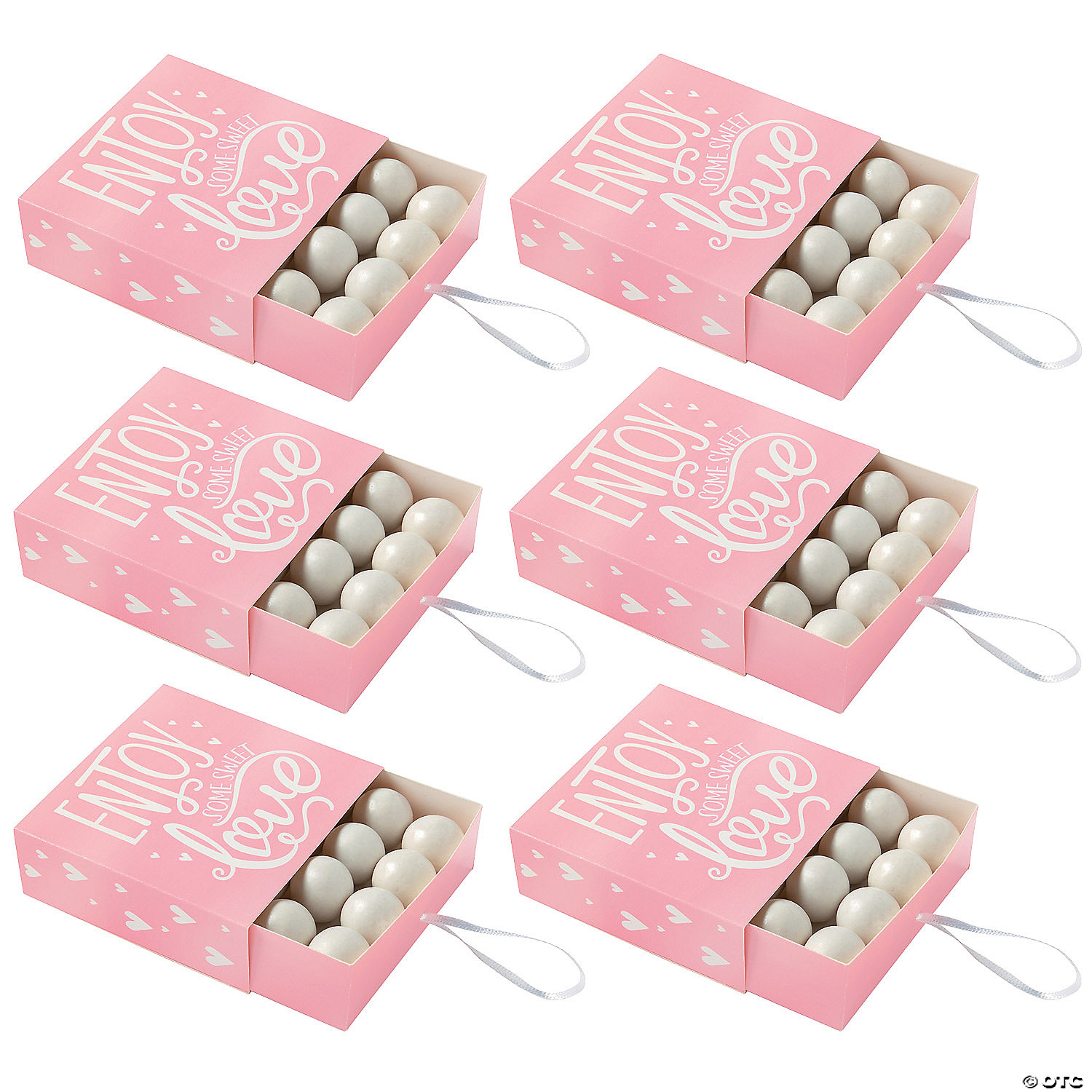 Bulk 48 Pc. Sweet Love Sliding Gift Boxes