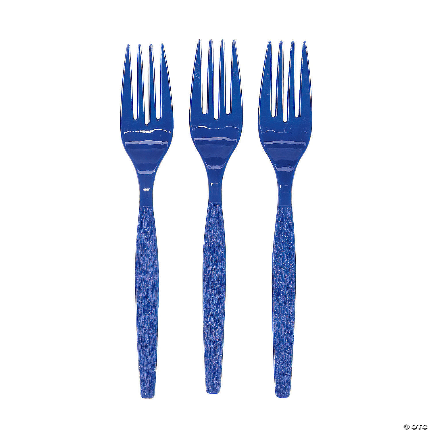 Bulk 50 Ct. Navy Blue Plastic Forks