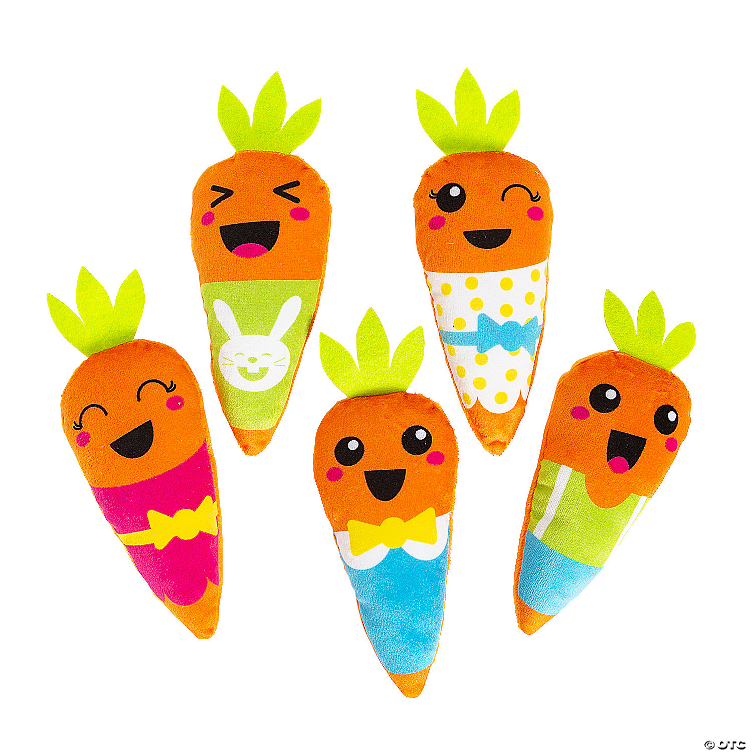 Bulk 50 Pc. Easter Stuffed Carrots - Discontinued