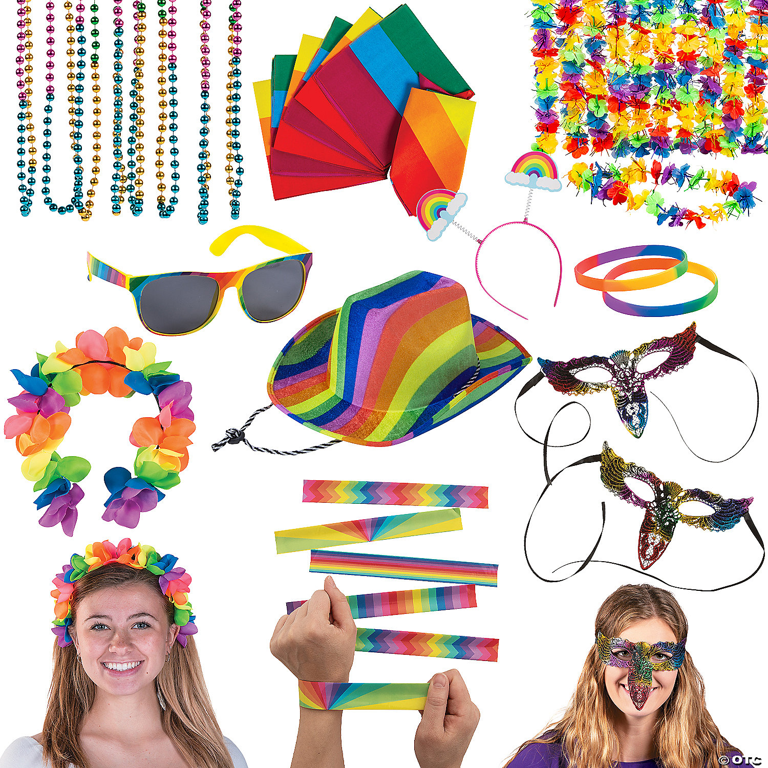 Bulk 504 Pc. Ultimate Rainbow Apparel Kit