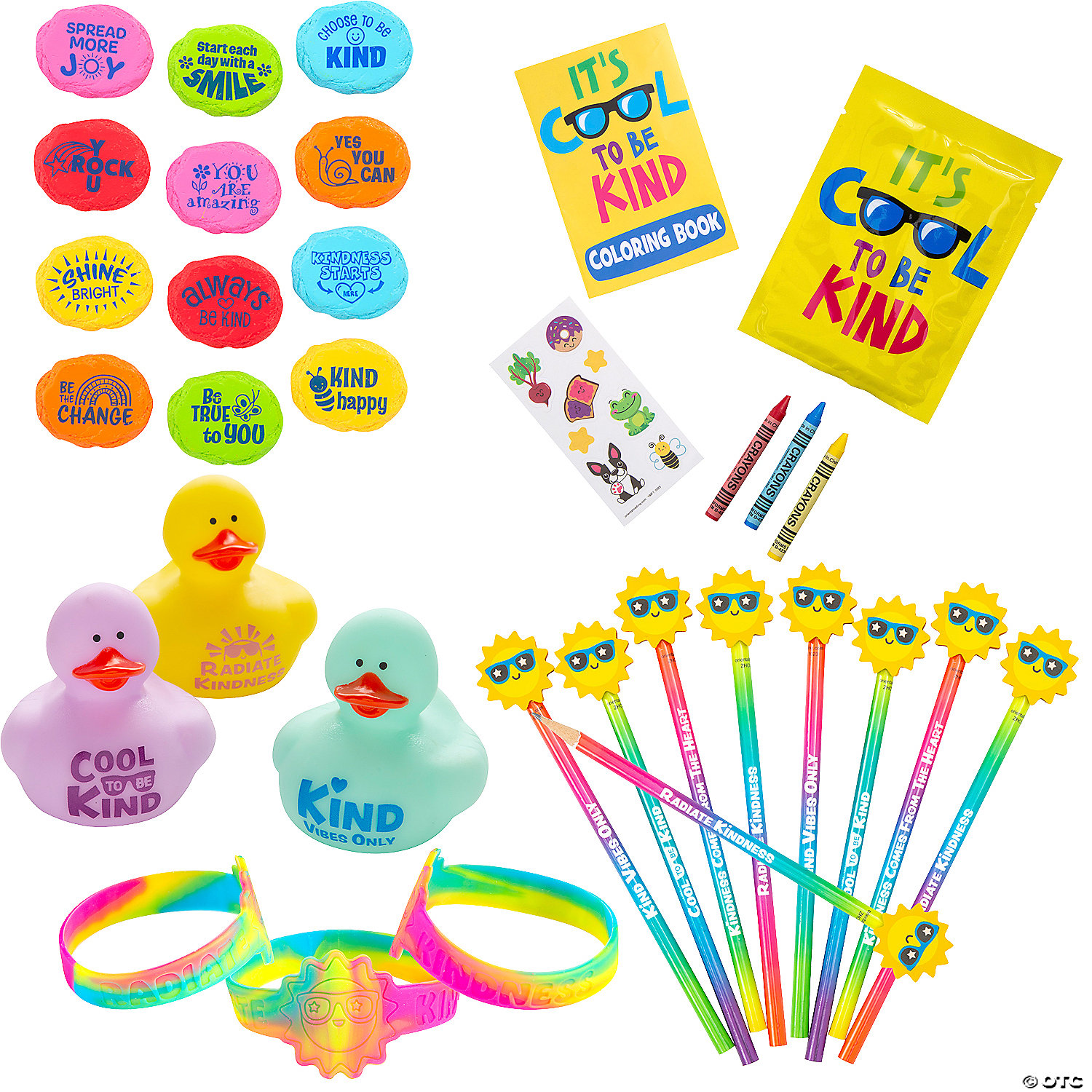Bulk 72 Pc. Classroom Kindness Behavior Rewards Kit for 12 - Discontinued