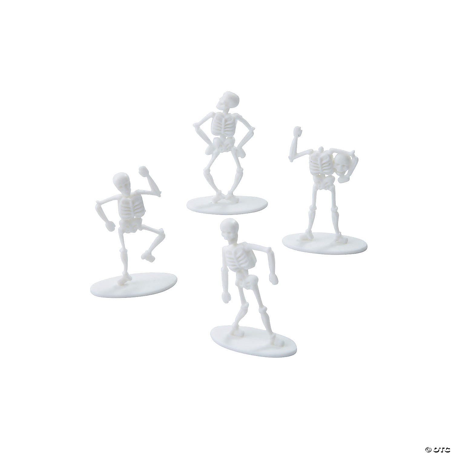 Bulk 72 Pc. Mini Skeleton Toy Men Assortment - Discontinued