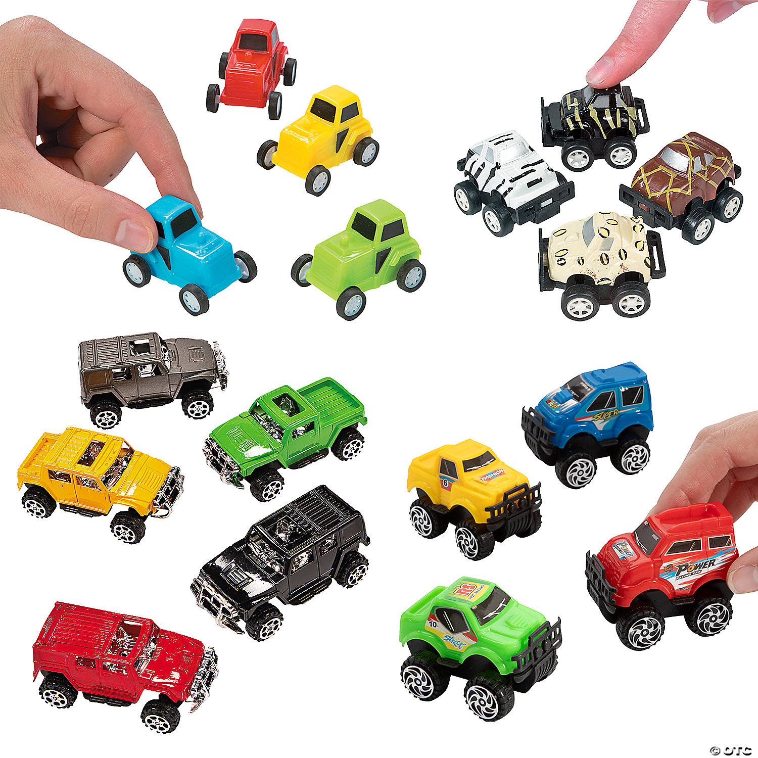 Bulk 96 Pc. Mini Pull-Back Car & Truck Assortment | Oriental Trading