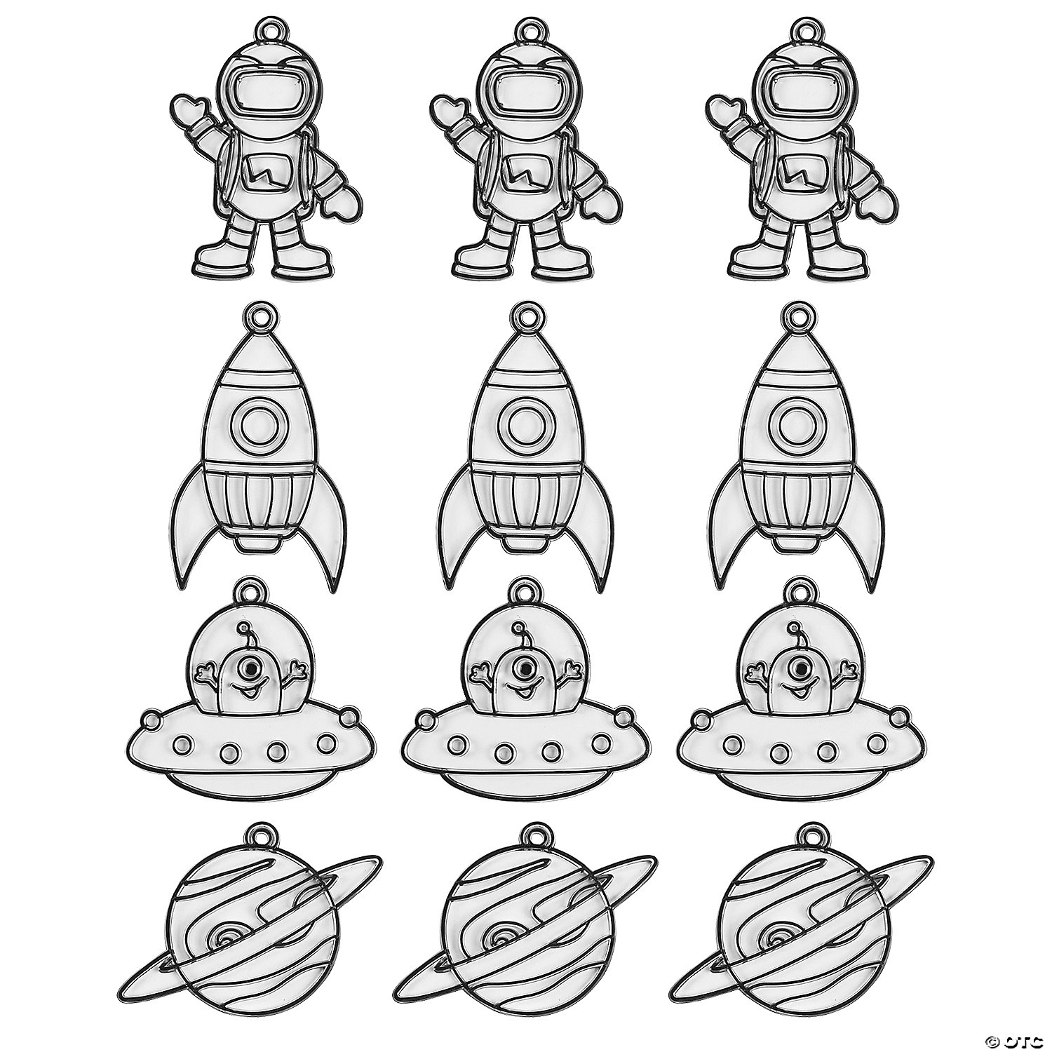 Bulk 96 Pc. Outer Space Suncatchers | Oriental Trading