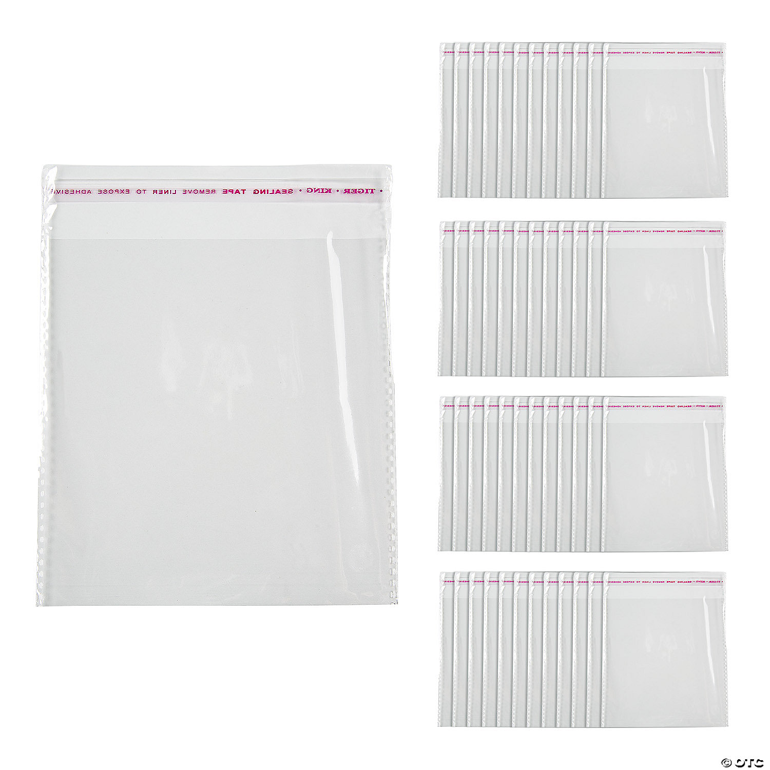 Bulk Clear Plastic Cookie Bags