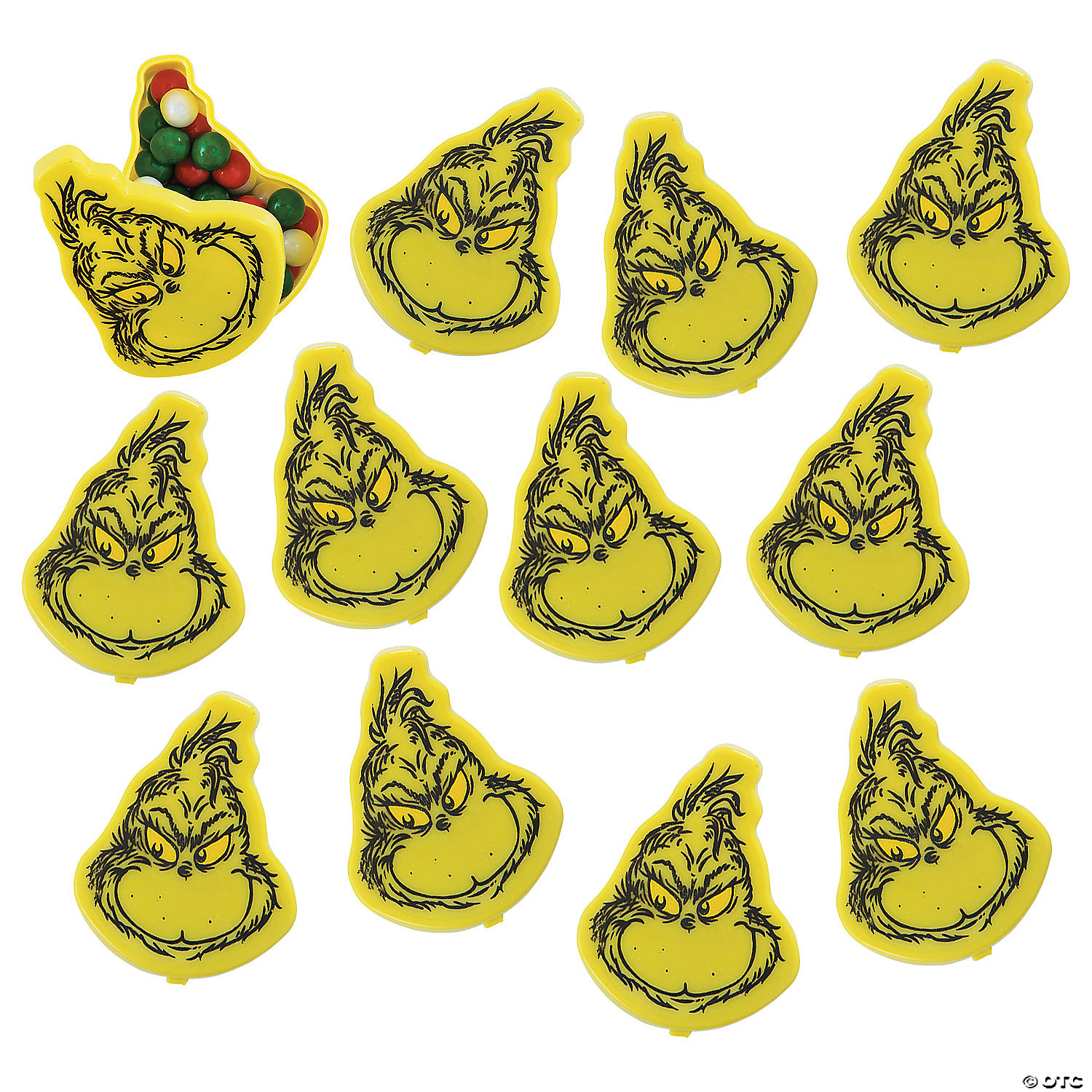 Bulk Dr. Seuss™ The Grinch Plastic Containers | Fun Express
