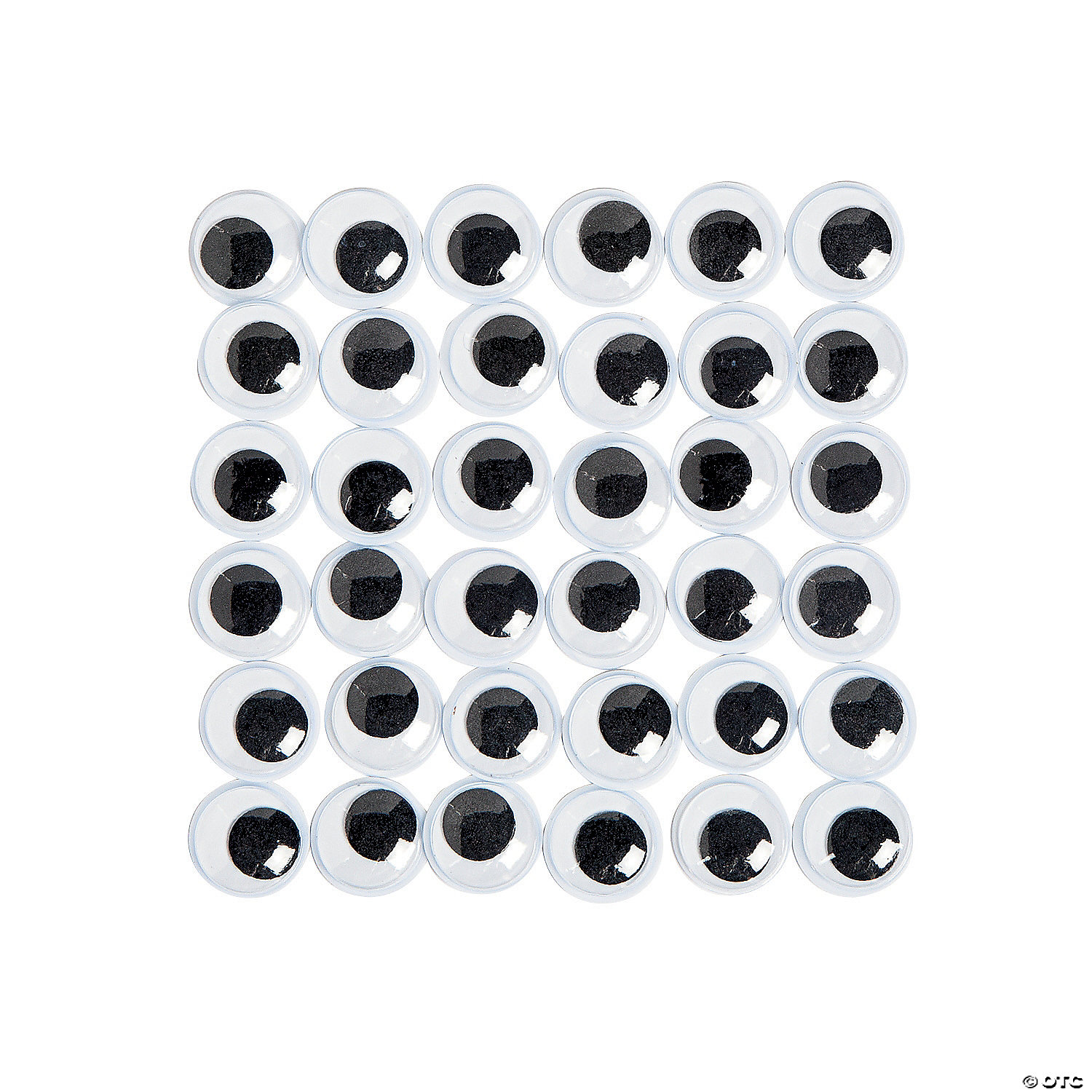 Bulk Giant Black Googly Eyes | Fun Express