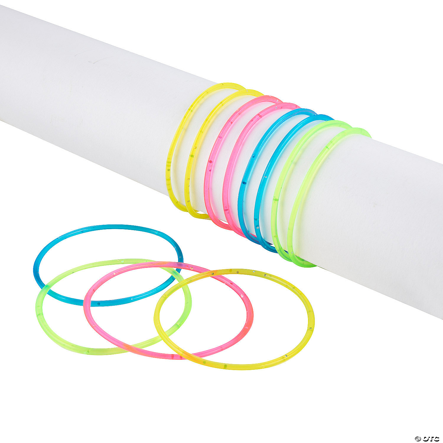 Bulk Glitter Jelly Bracelets