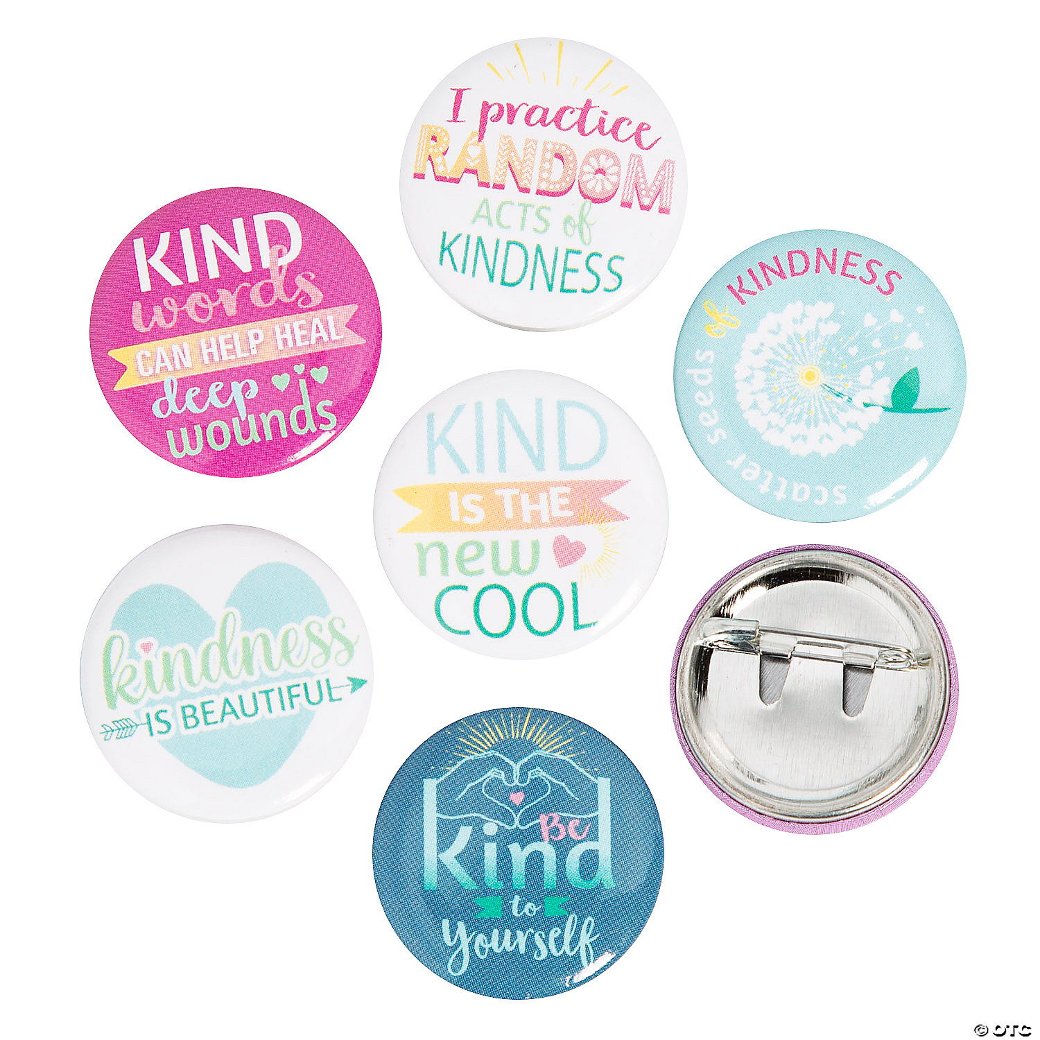 Bulk Kindness Buttons | Fun Express