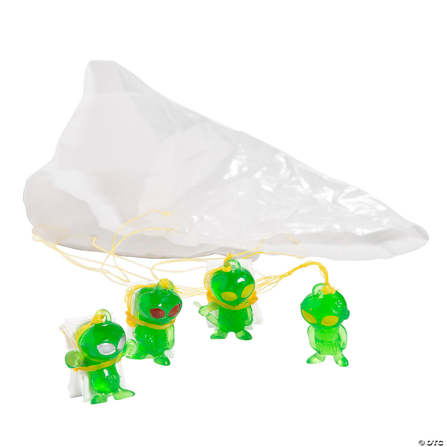 Bulk Mini Alien Paratroopers | Fun Express