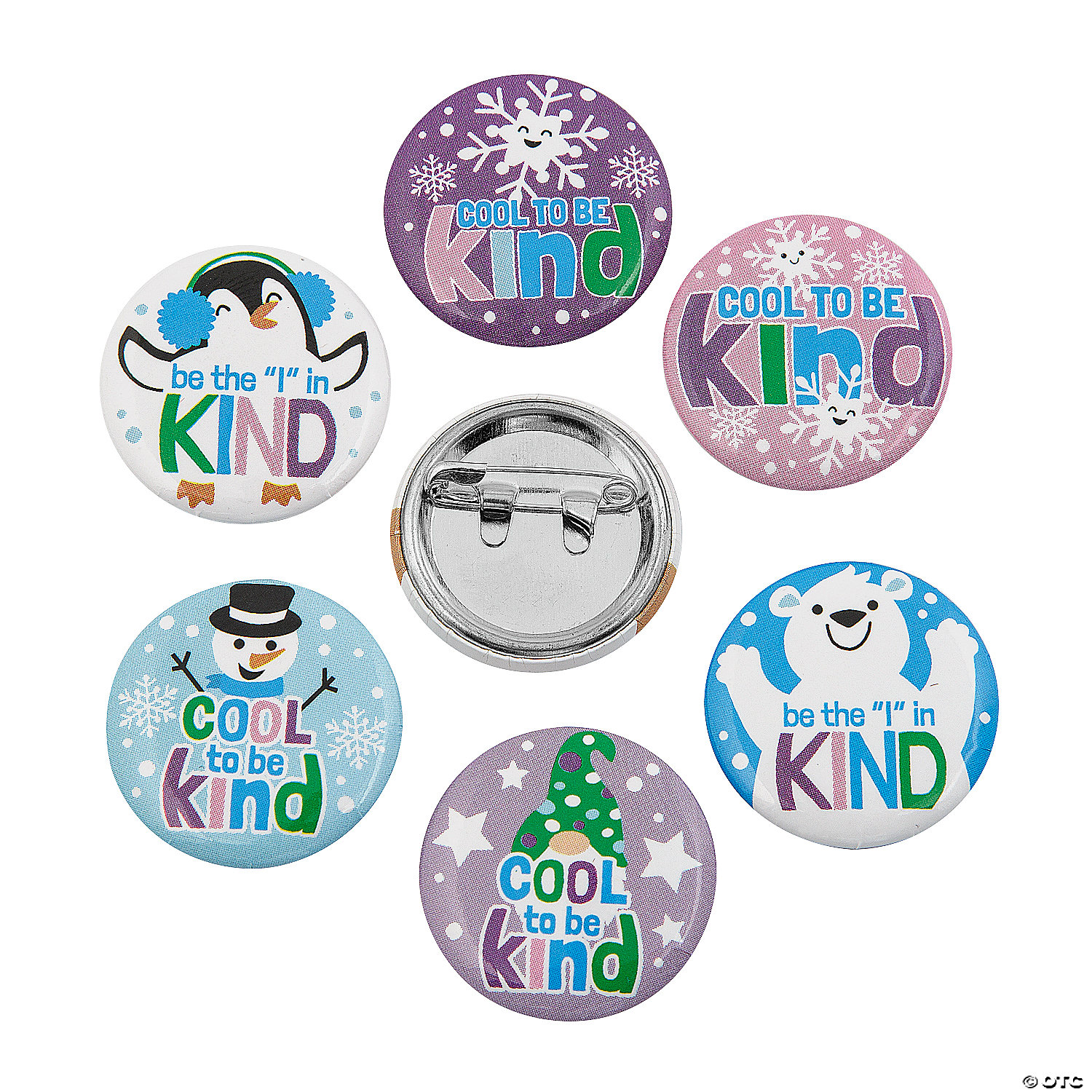 Bulk Mini Cool to Be Kind Buttons | Fun Express