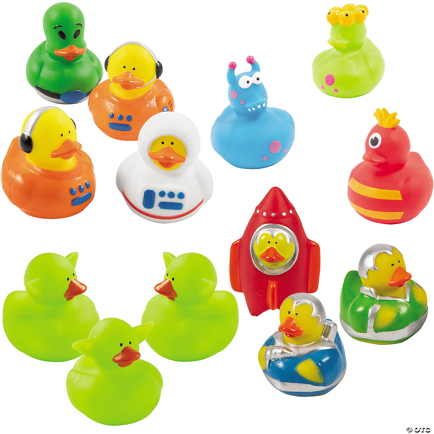 Bulk Outer Space Rubber Duck Assortment Kit
