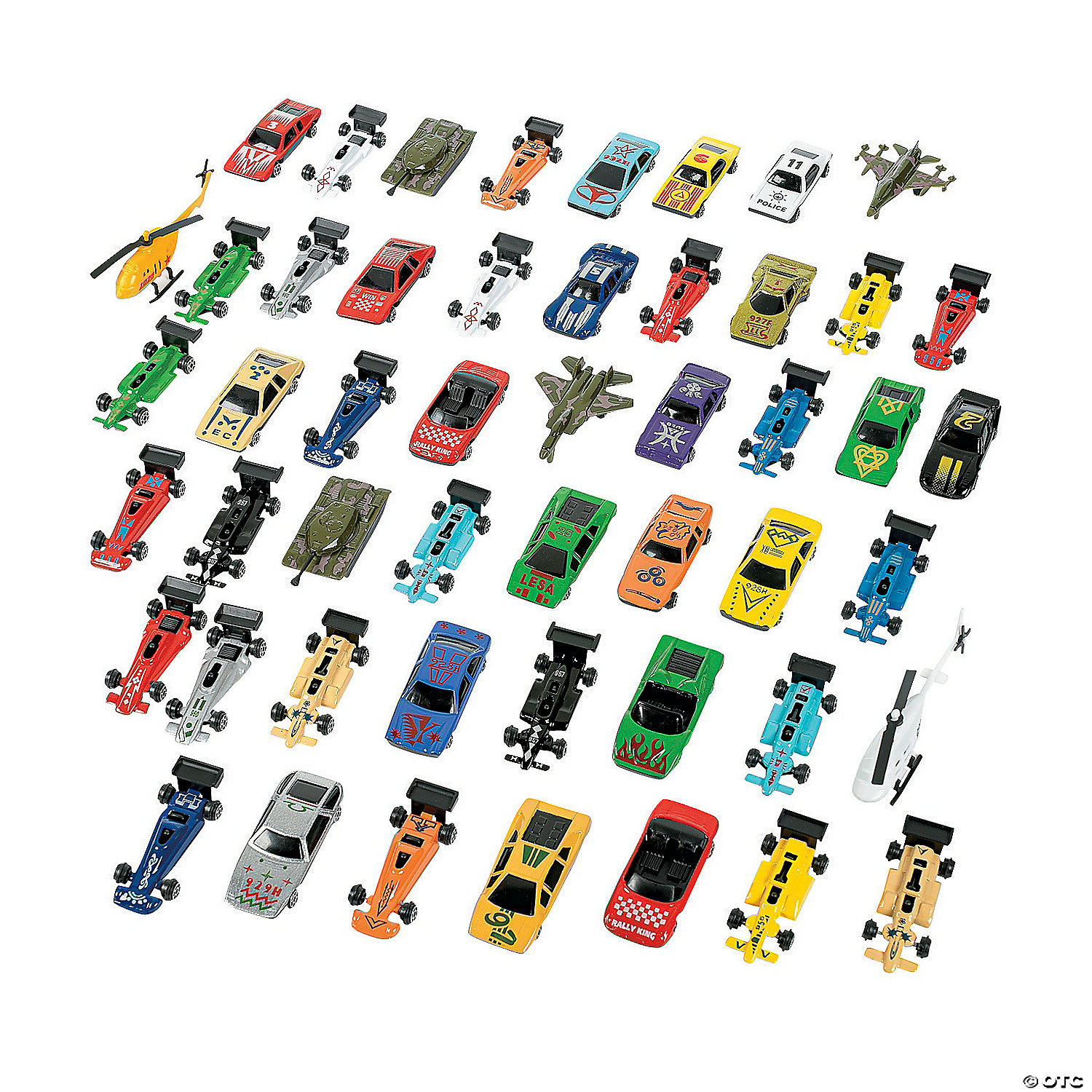 Bulk Plastic Car Assortment