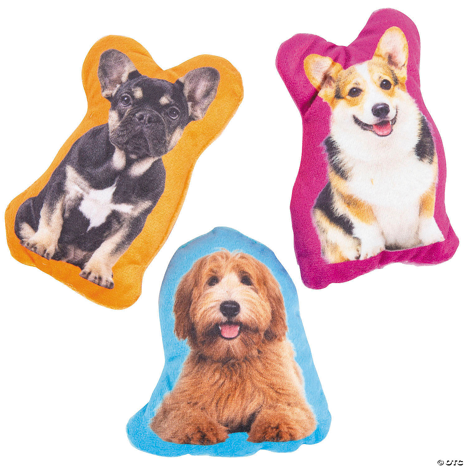 Bulk Realistic Flat Stuffed Dogs