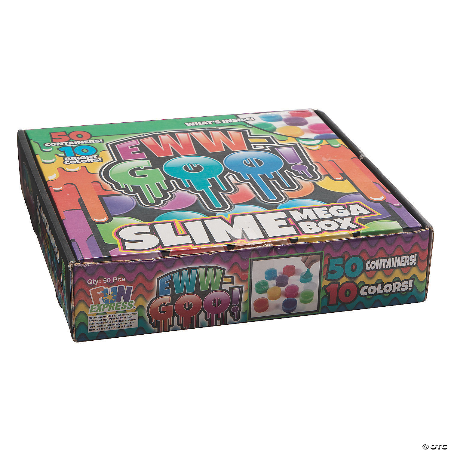 Bulk Slime Assortment - 50 Pc.