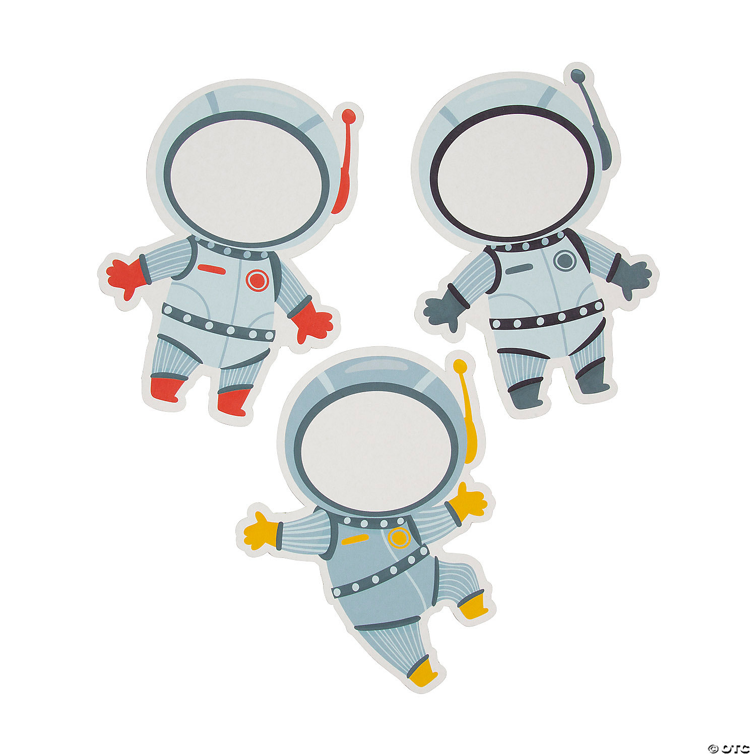 Bulk Space Astronaut Classroom Bulletin Board Cutouts