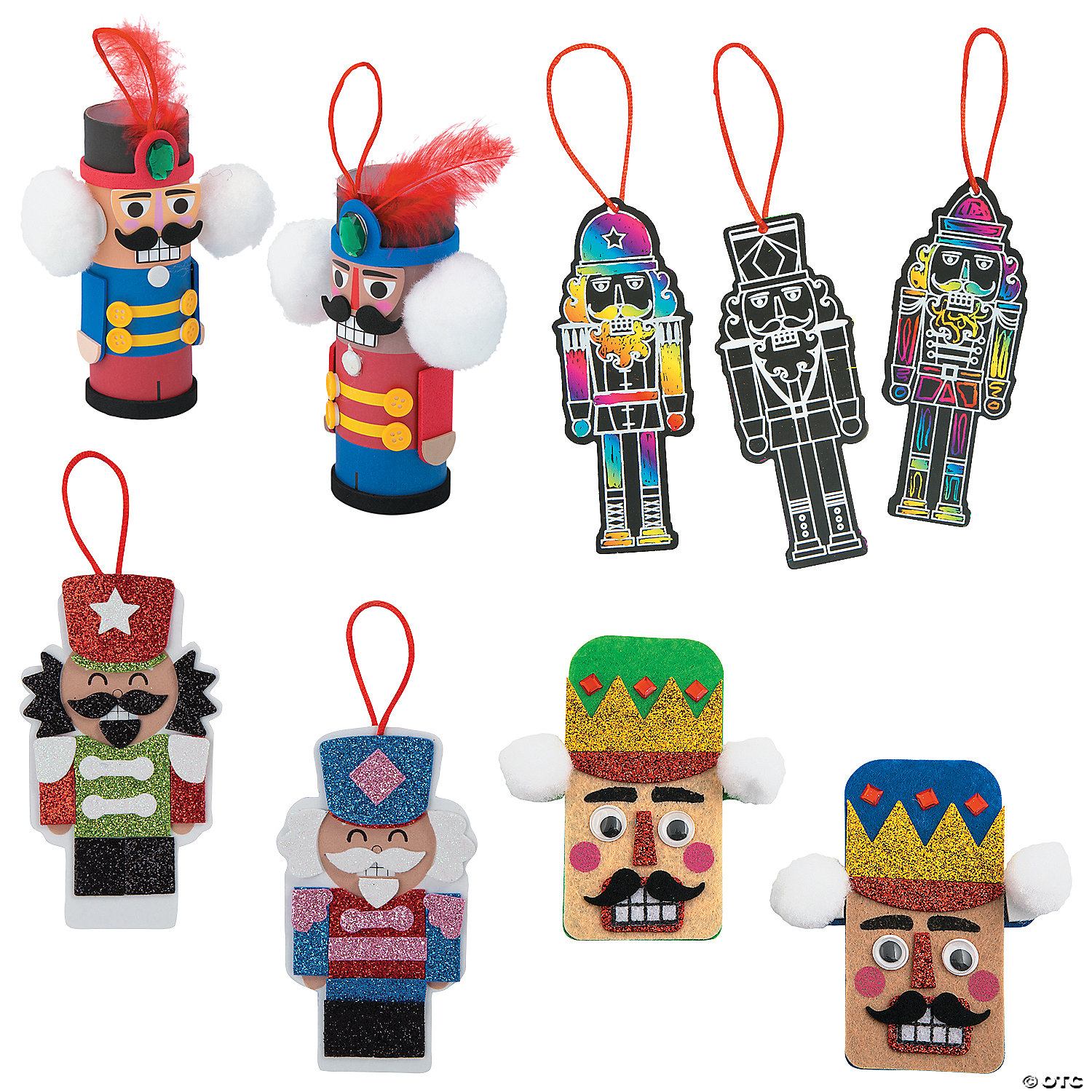 Bulk The Noble Nutcracker Craft Kit Assortment | Fun Express