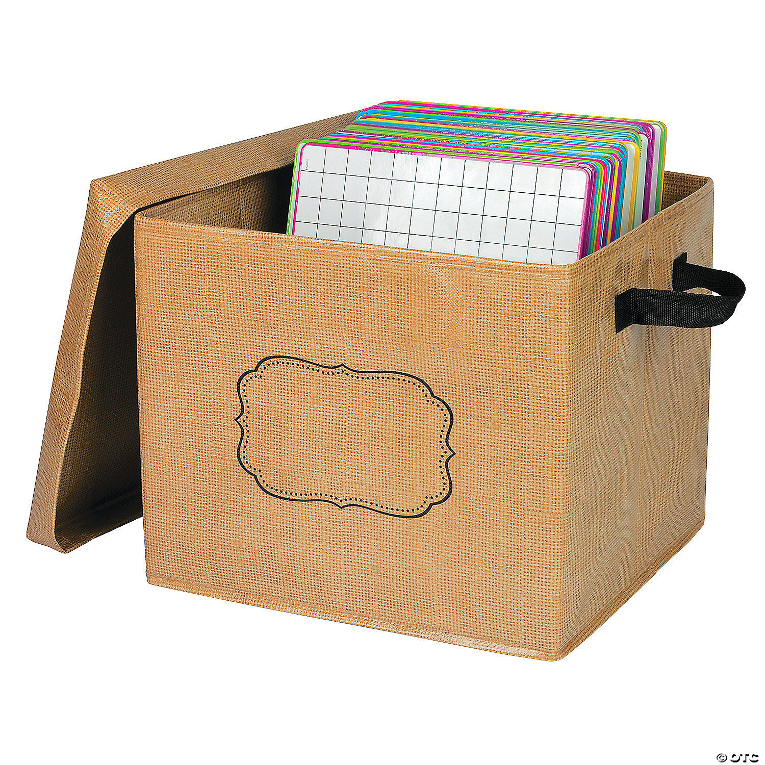 Burlap Storage Box | Oriental Trading