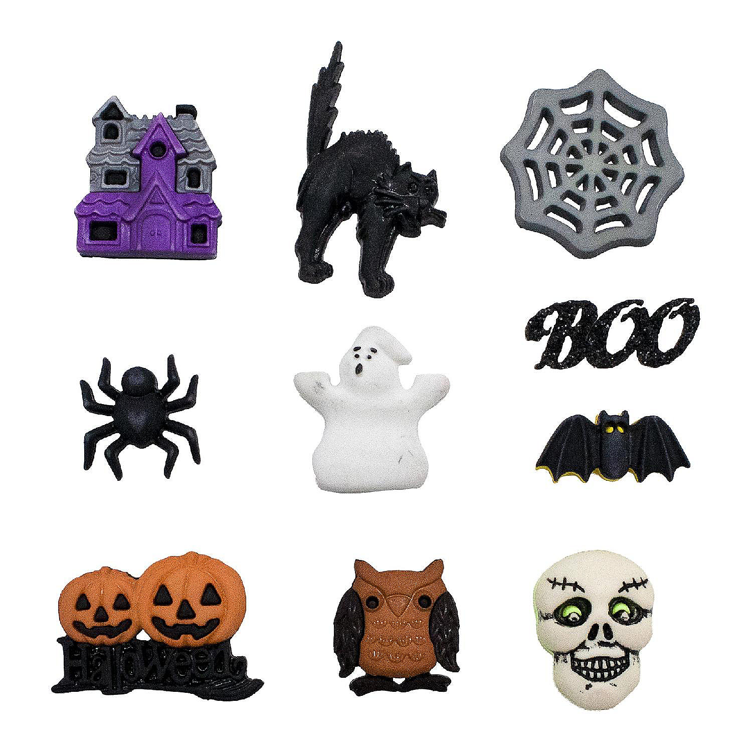 Buttons Galore Button Theme Pack-Fright Night | Oriental Trading