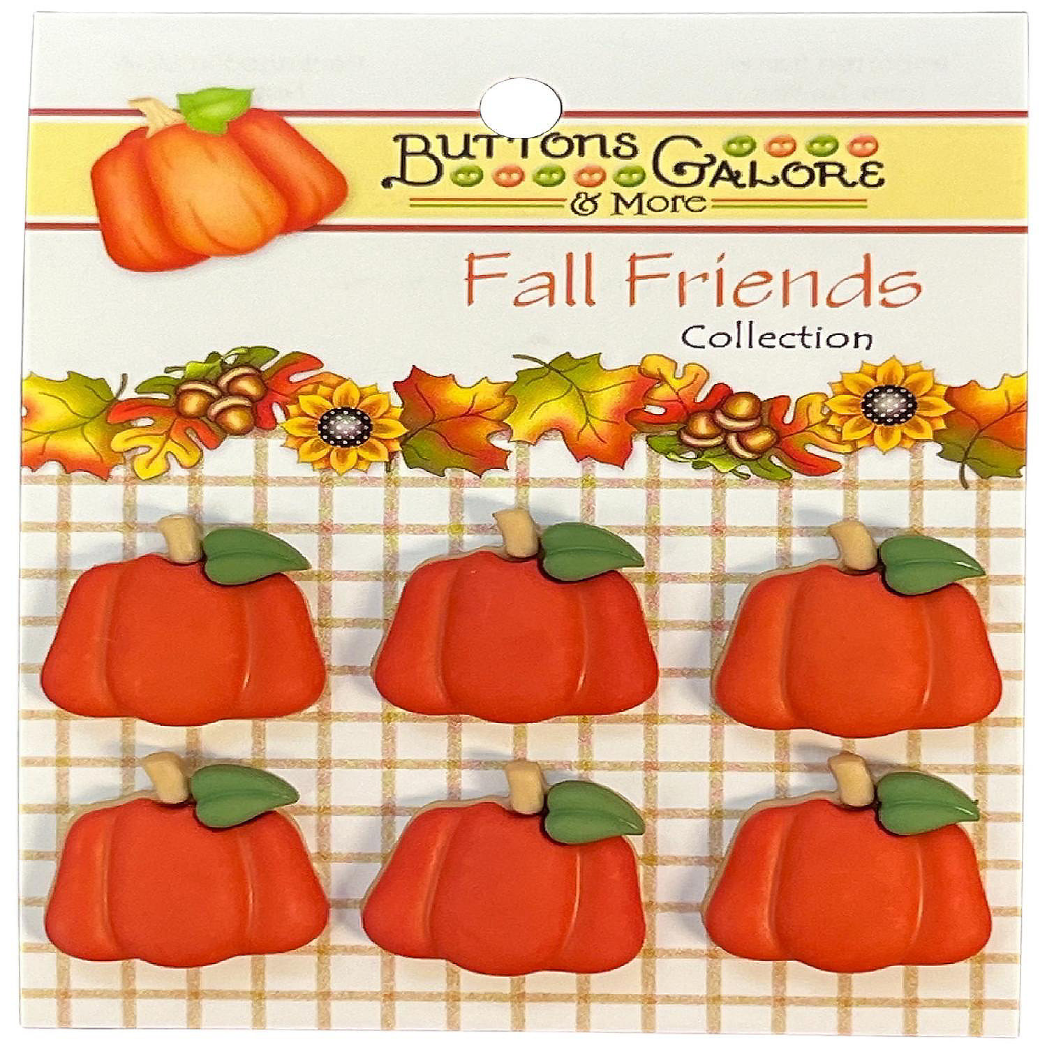 Buttons Galore Button Theme Pack-Pumpkins | Oriental Trading