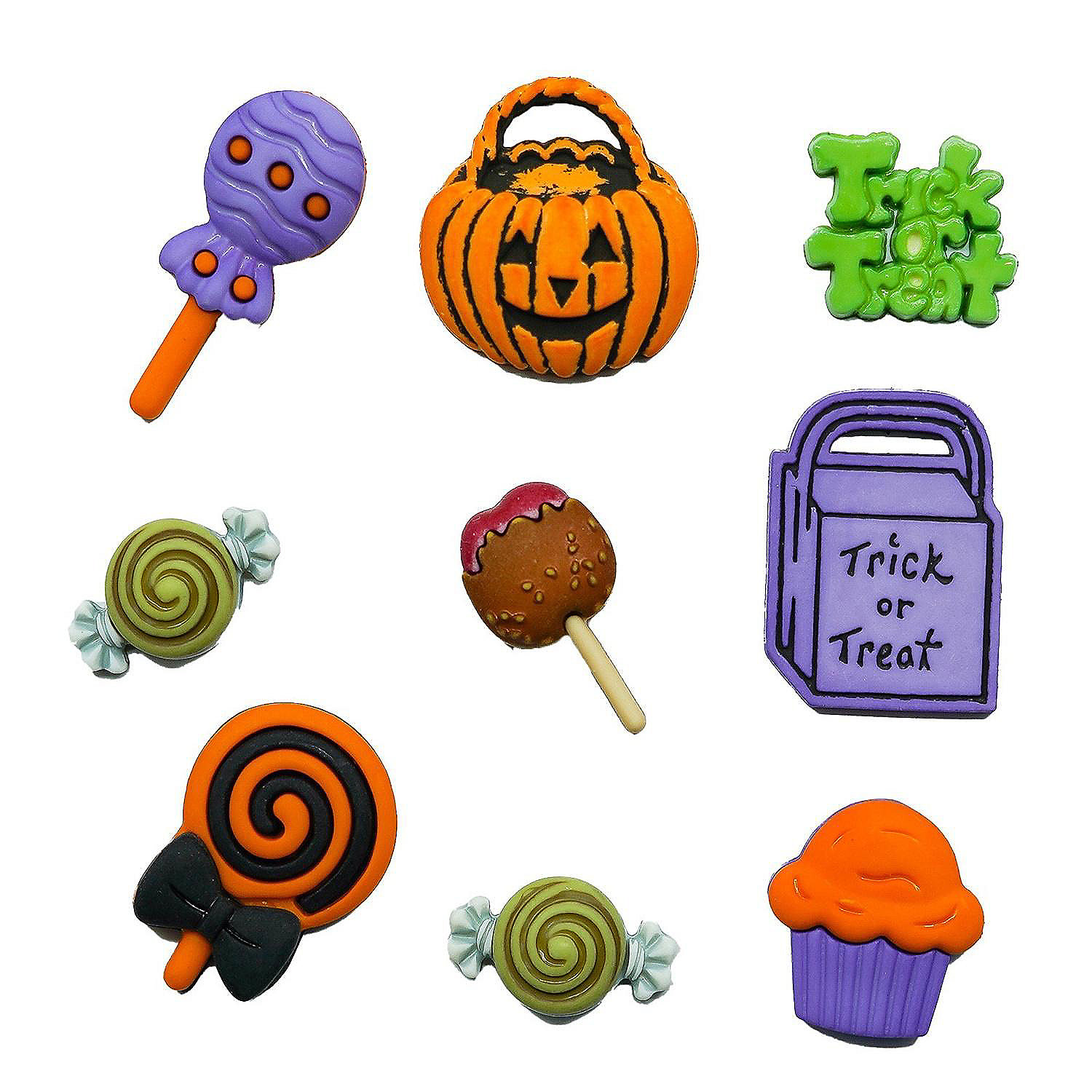 Buttons Galore Button Theme Pack-Trick or Treat | Oriental Trading