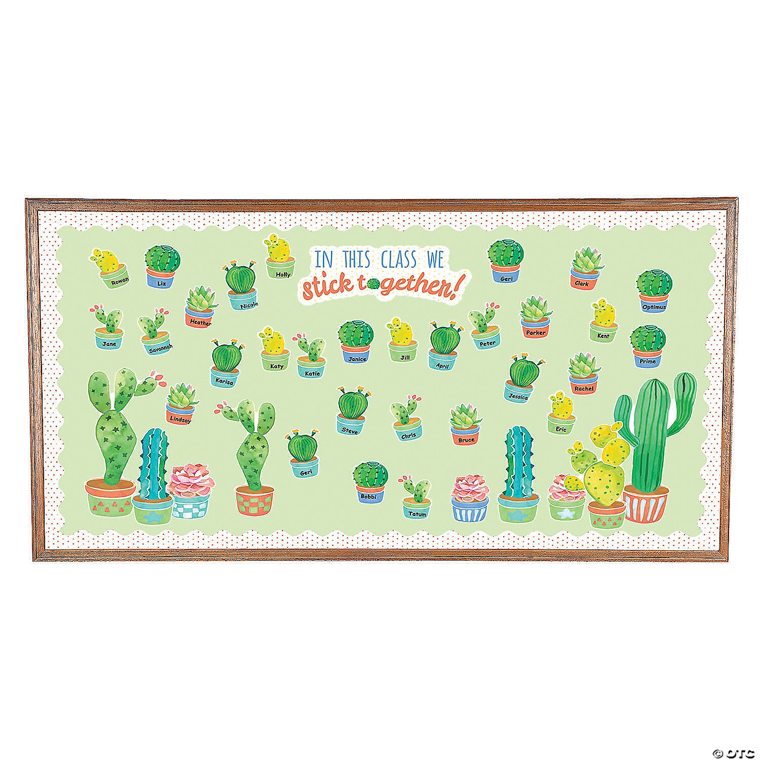 Cactus Bulletin Board Set - 56 Pc. | Oriental Trading