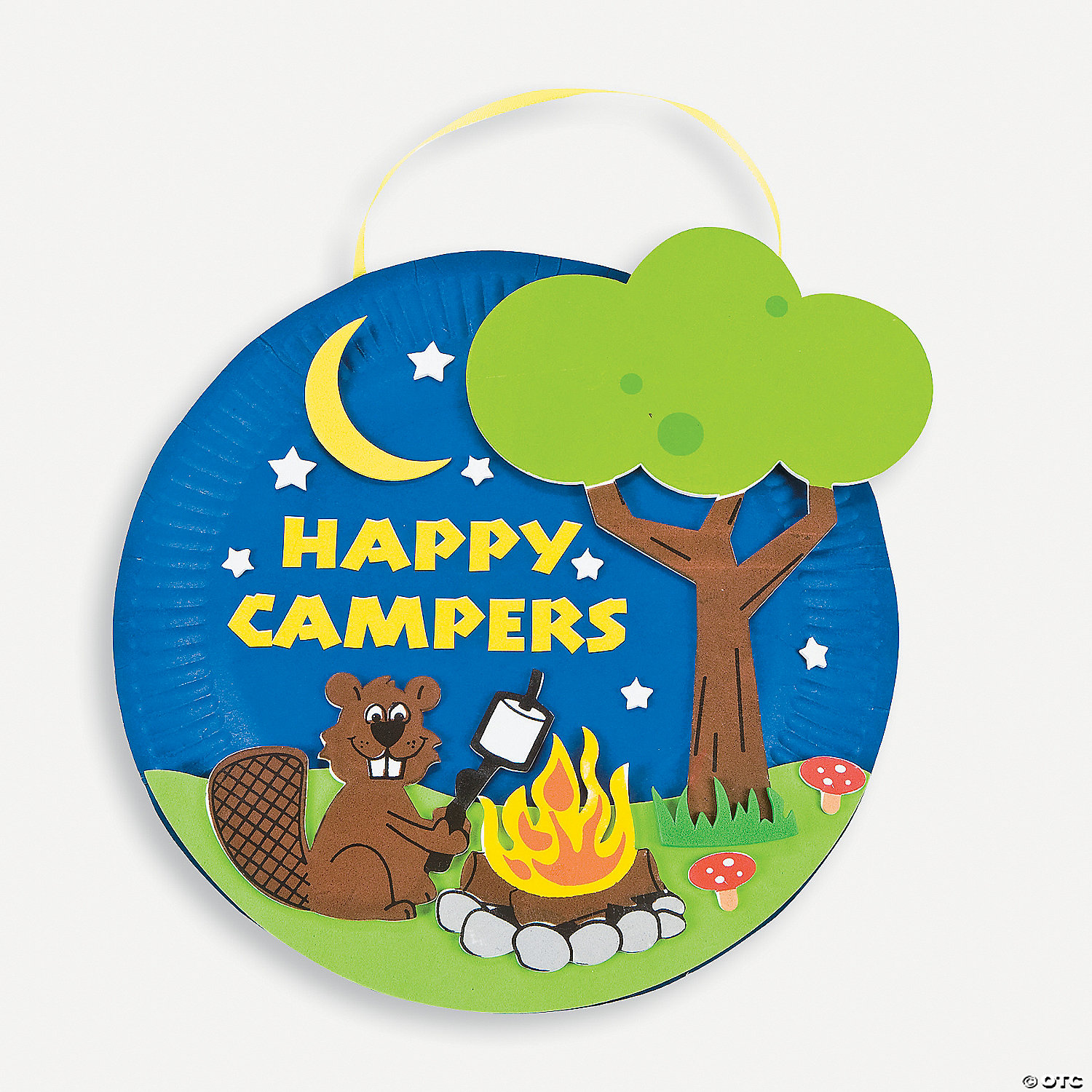 Camp Paper Plate Craft Kit | Fun Express